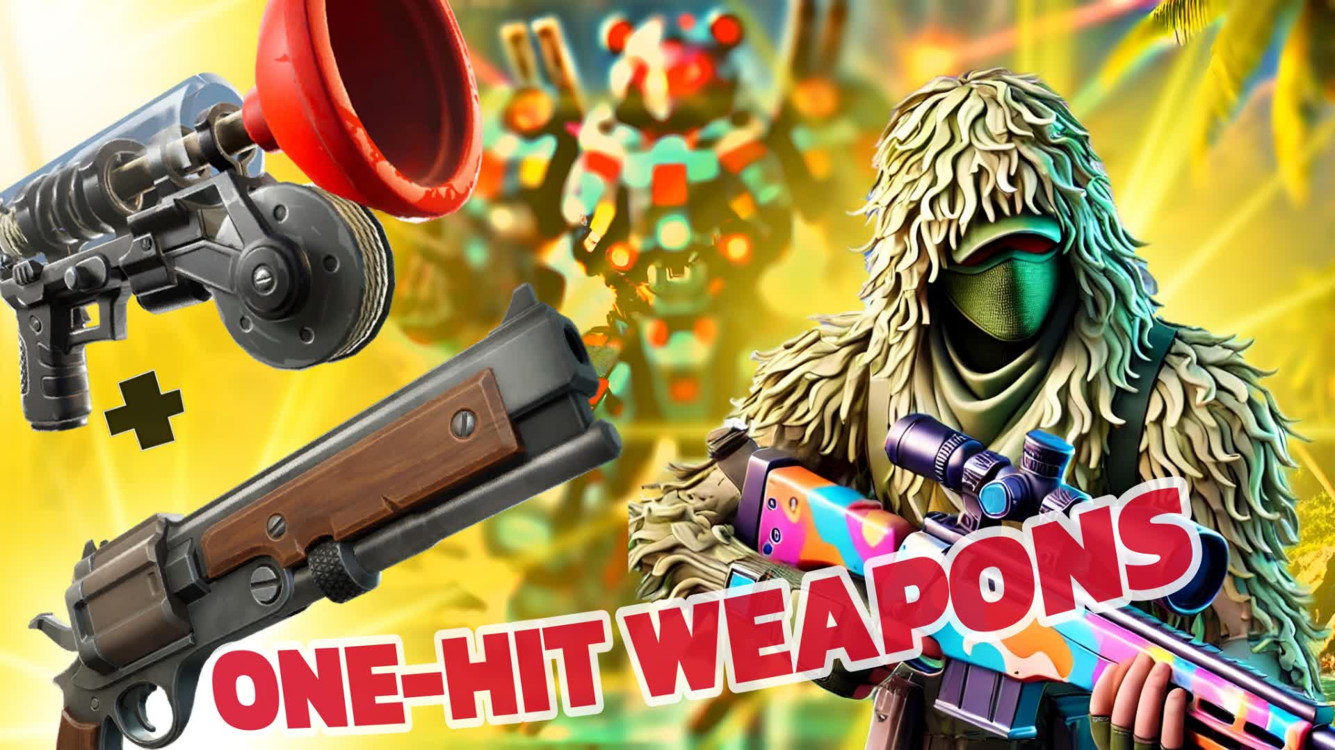ONE-HIT WEAPONS 8540-4719-7802 by vityanagibator - Fortnite Creative ...