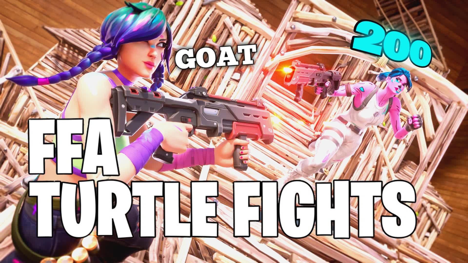 GOAT TURTLE FIGHTS FFA 📦 9335-5333-5641 by nekoview - Fortnite Creative ...