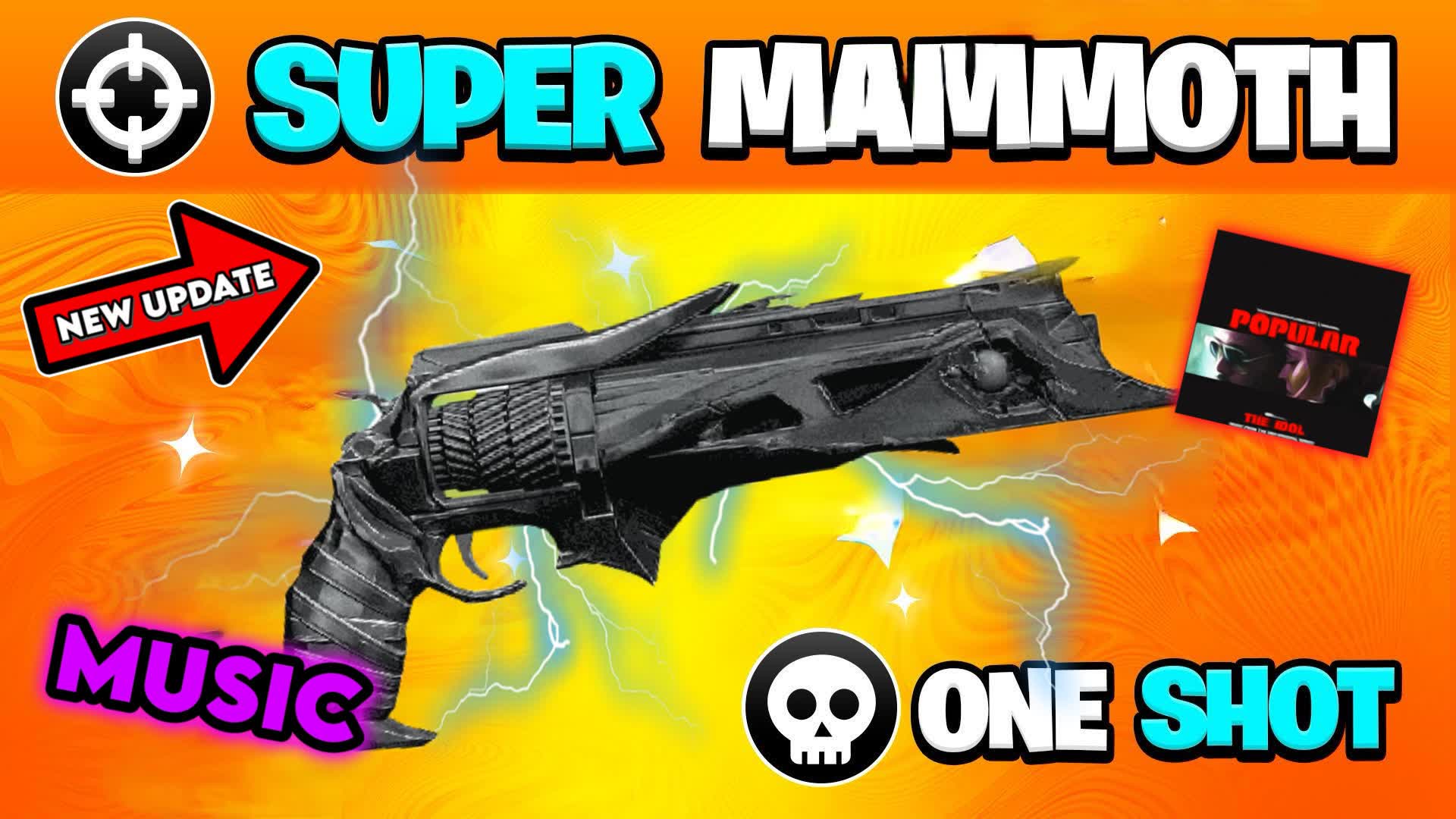 CRAZY MYTHIC MAMMOTH ONLY 🎯 ONE SHOT 5132-9667-9271 by bxbyy - Fortnite ...