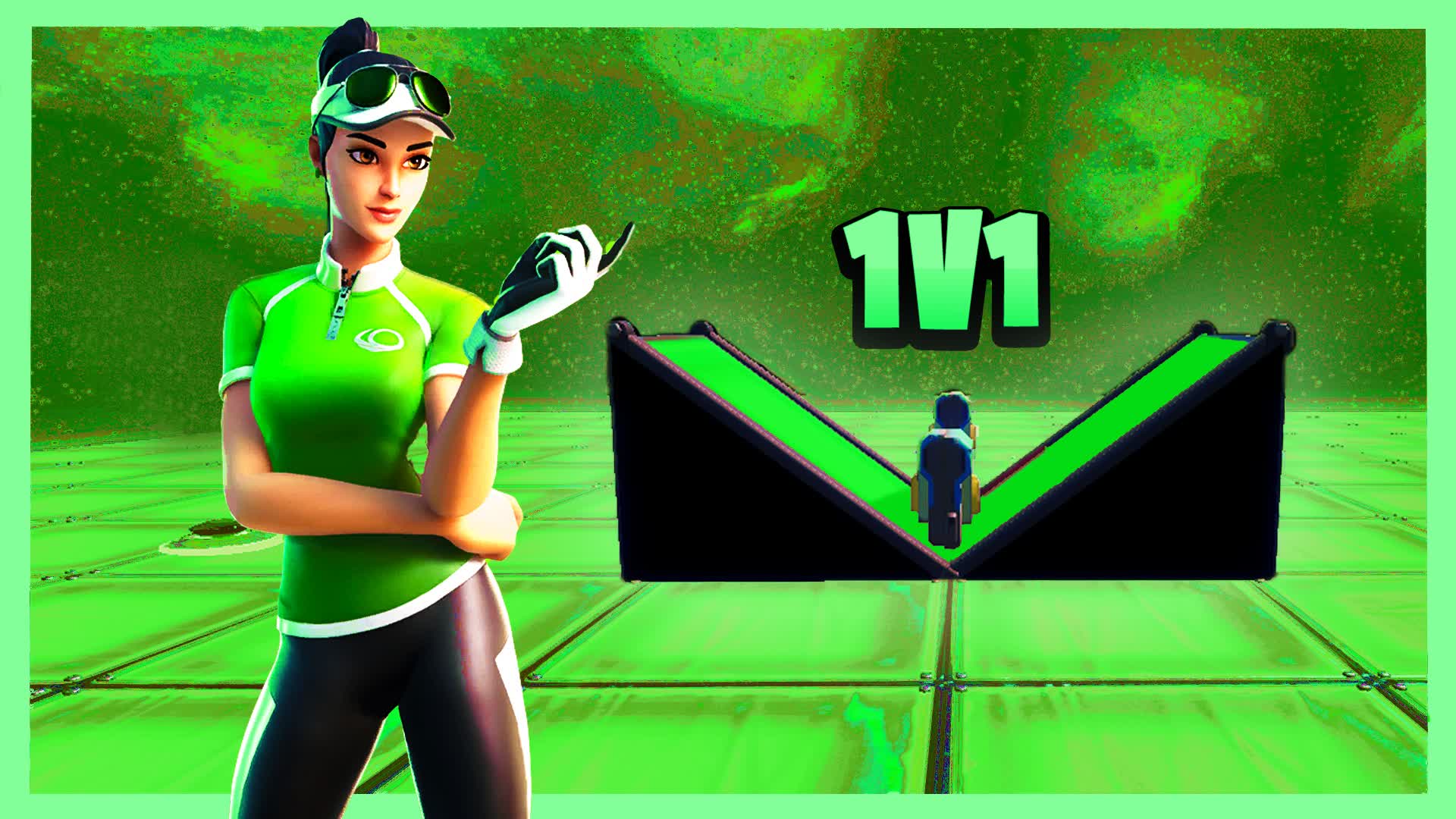 🐲 GREEN 1V1 BUILD FIGHTS (みどり) 🐲 8498-5004-6633 by dude - Fortnite ...