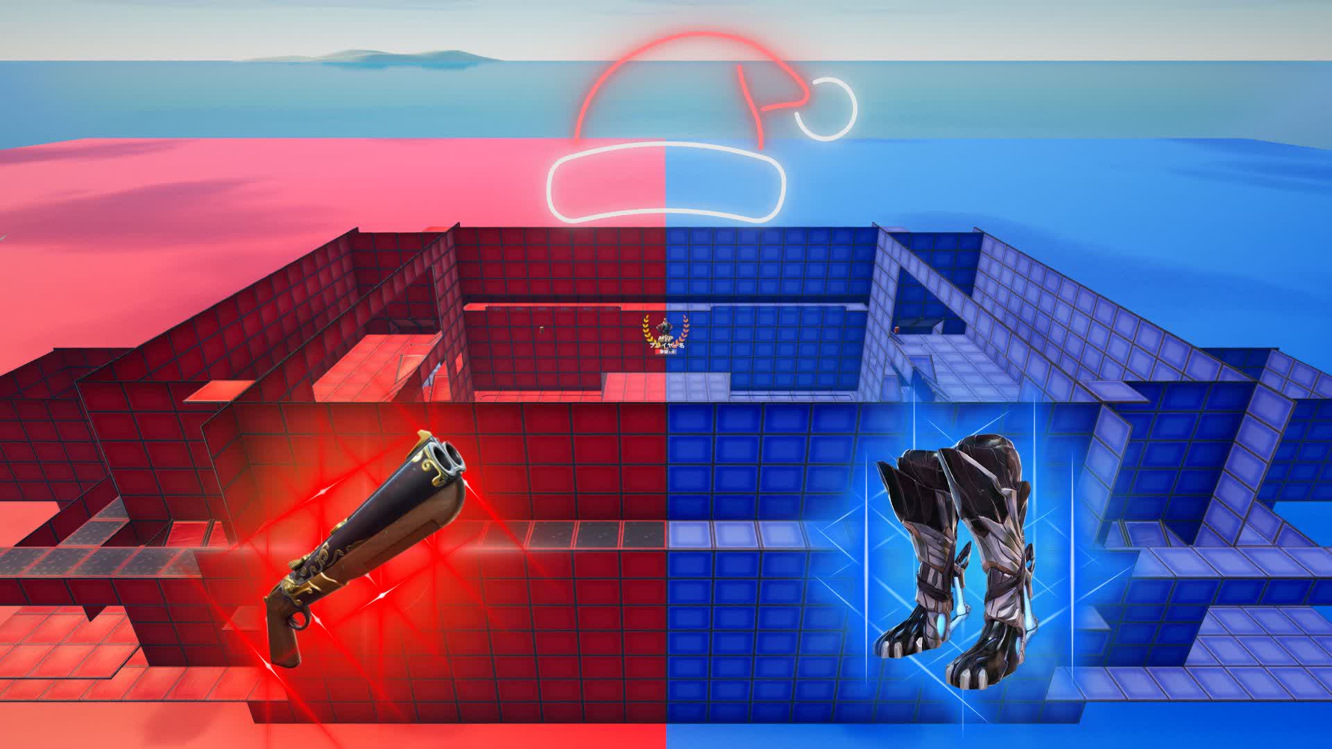 ZEDD RED vs BLUE🚀 0202-7488-5092 by aars_inc - Fortnite Creative Map ...