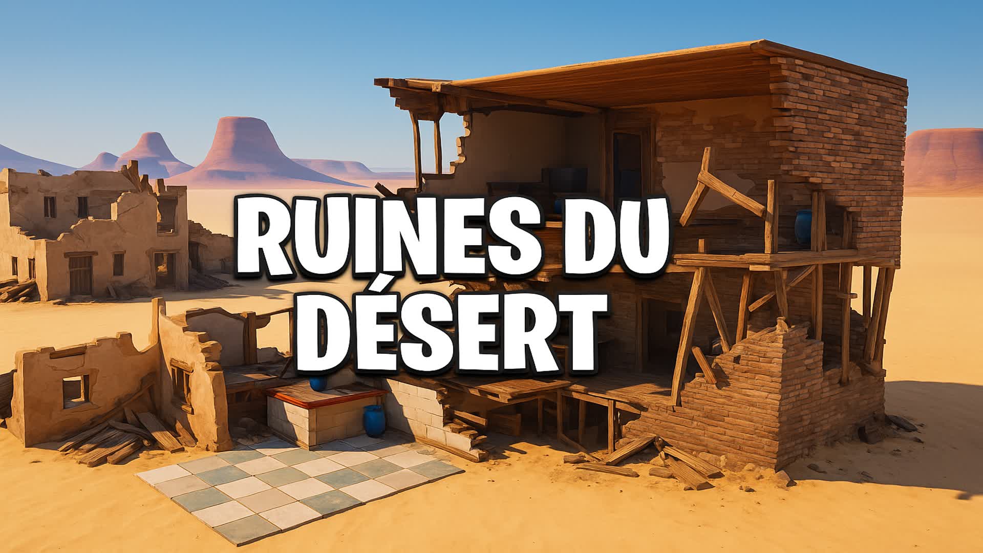 Ruines du Désert 2657-5864-0050 by polojordan75 - Fortnite Creative Map Code - Fortnite.GG