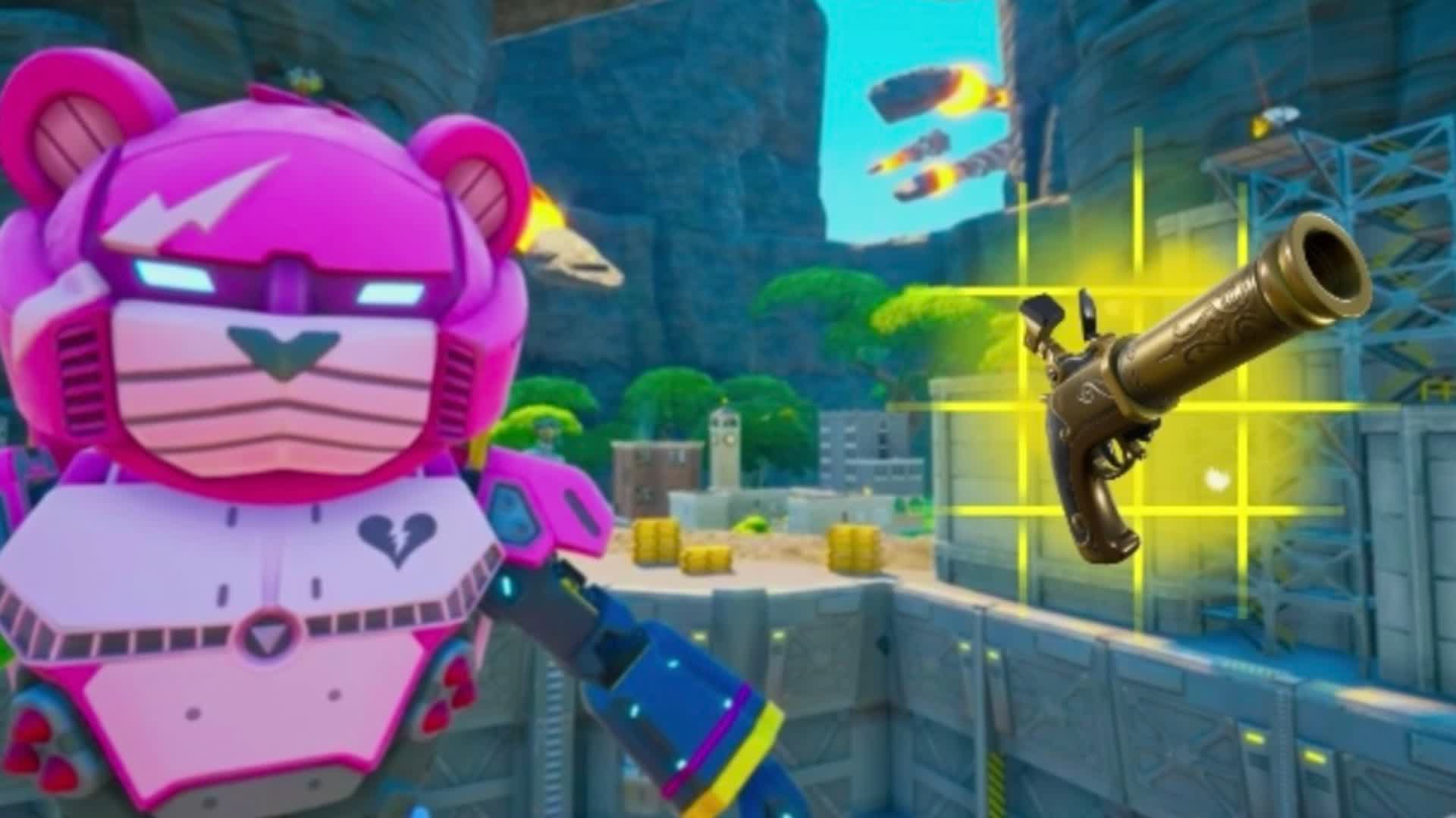 Tilted X Mecha Zone Wars 6130-2259-8790 by blastoffmaps - Fortnite Creative Map Code - Fortnite.GG