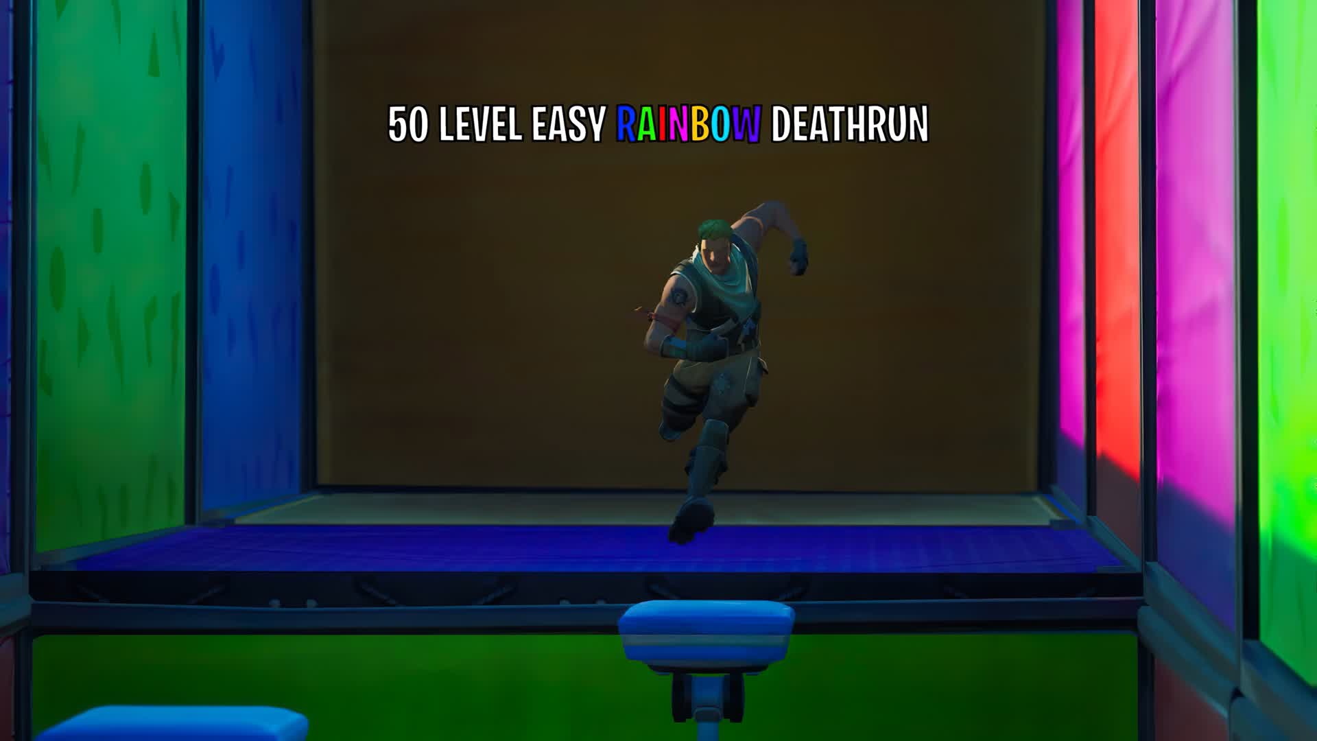 🌈 50 Level very Easy Rainbow Deathrun 8464-7587-6357 by czdam - Fortnite.GG