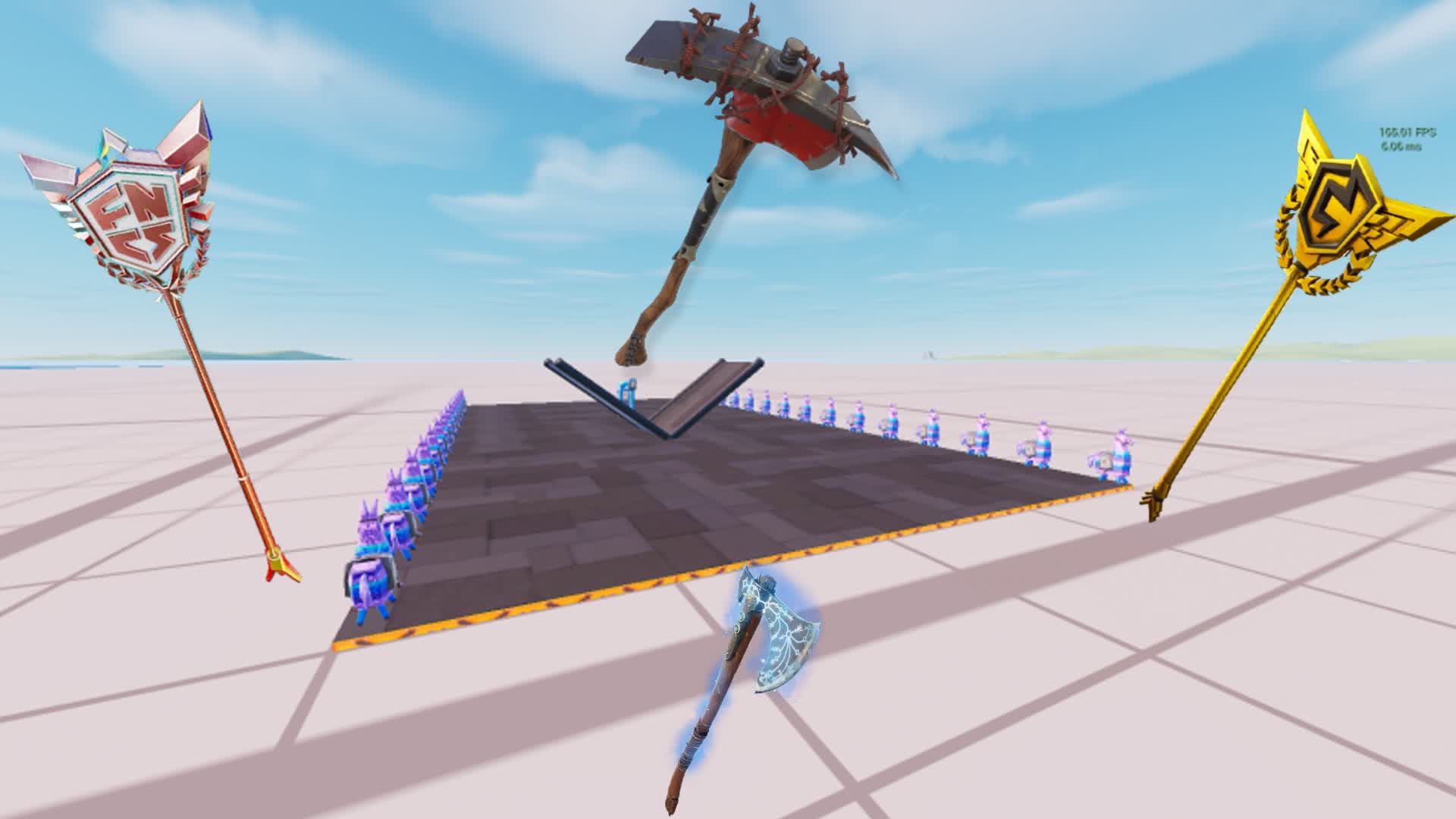 WORKING PICKAXE METHOD 1V1 7536-5313-8558 by vdan - Fortnite Creative Map Code - Fortnite.GG