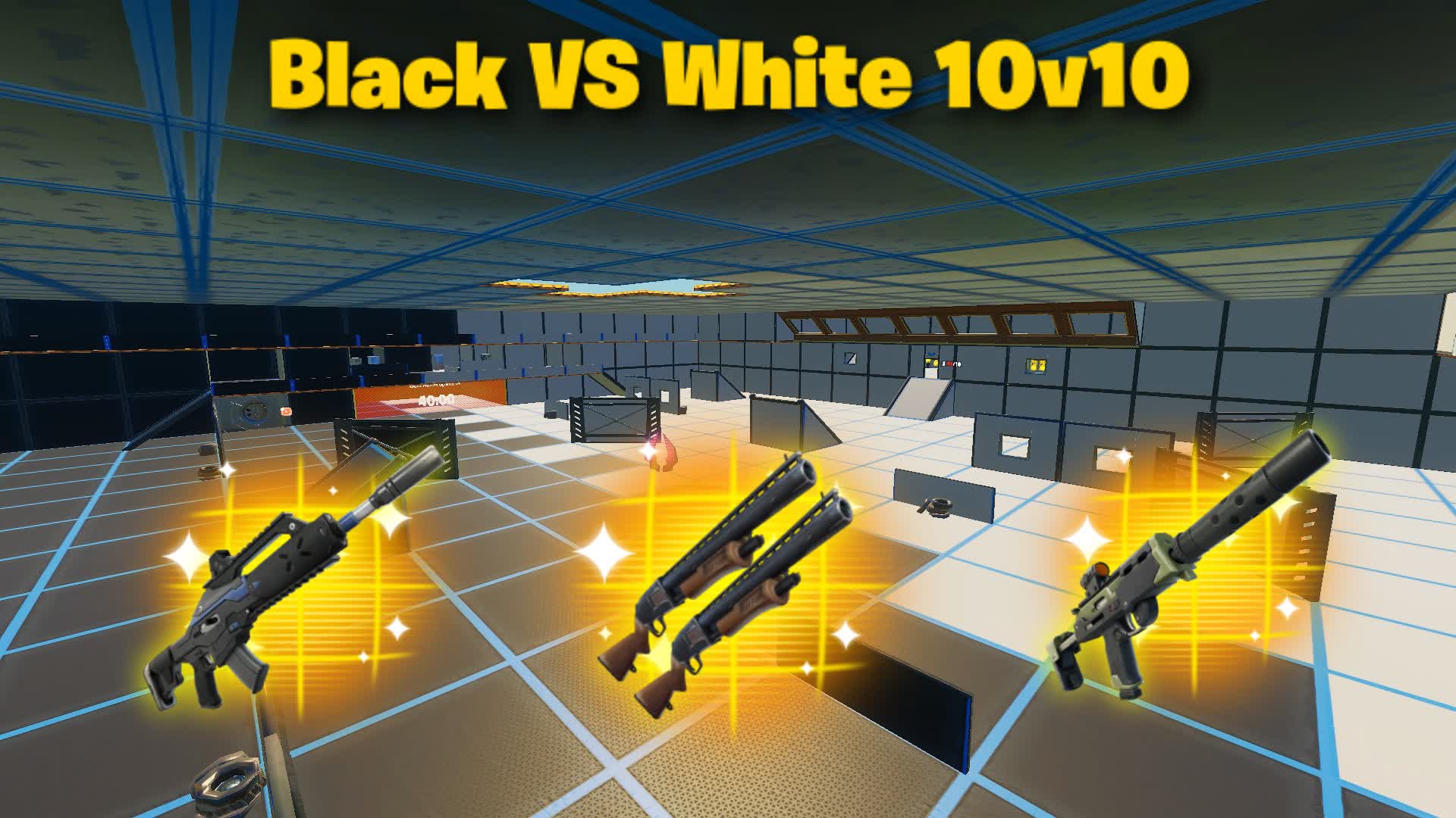 Black VS White 10v10 8410-7953-5062 by aidanw0876 - Fortnite Creative Map Code - Fortnite.GG