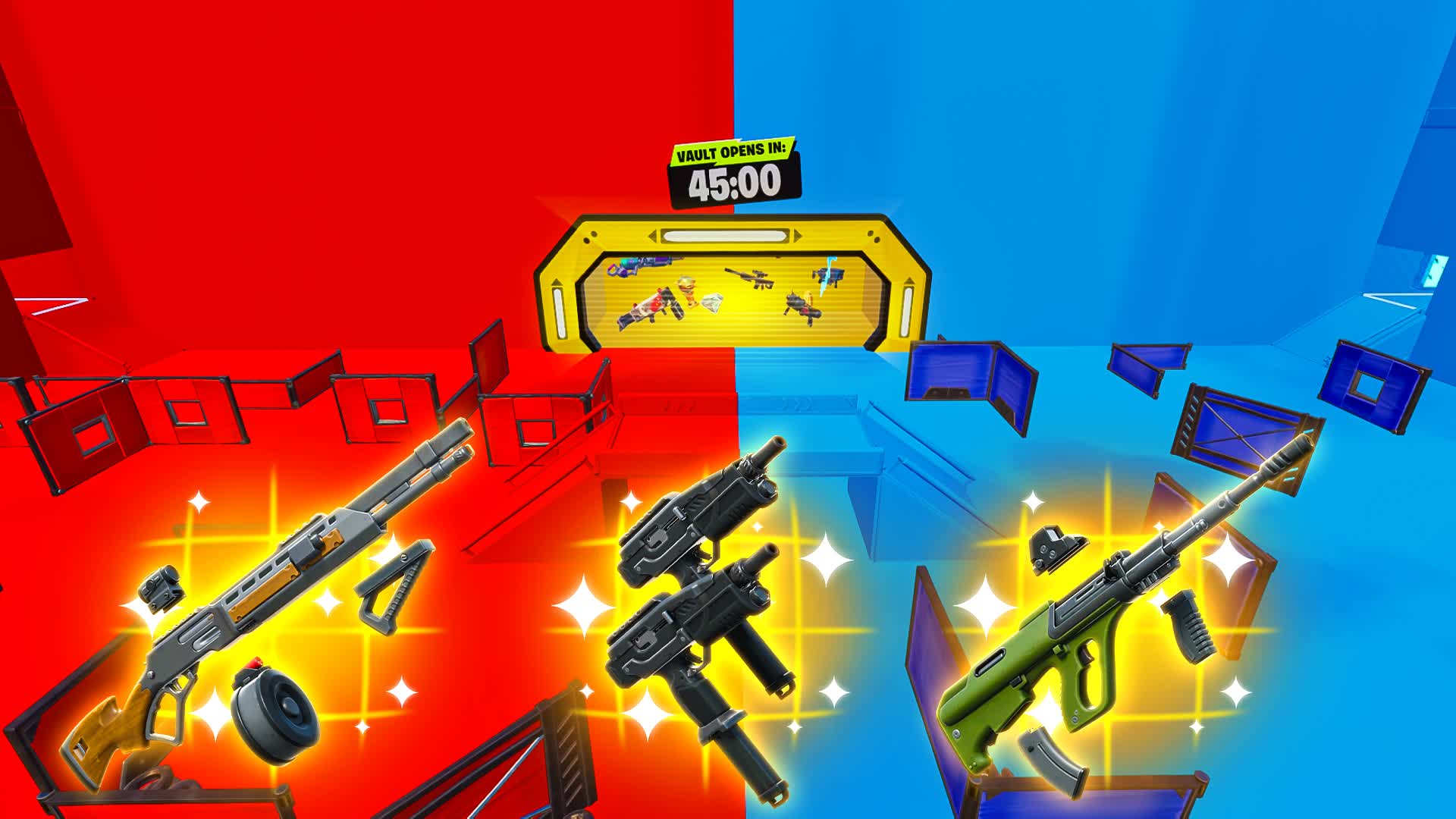 INSANE RED VS BLUE 🔴🔵 TEAM DEATHMATCH 6515-2838-4933 by realist ...