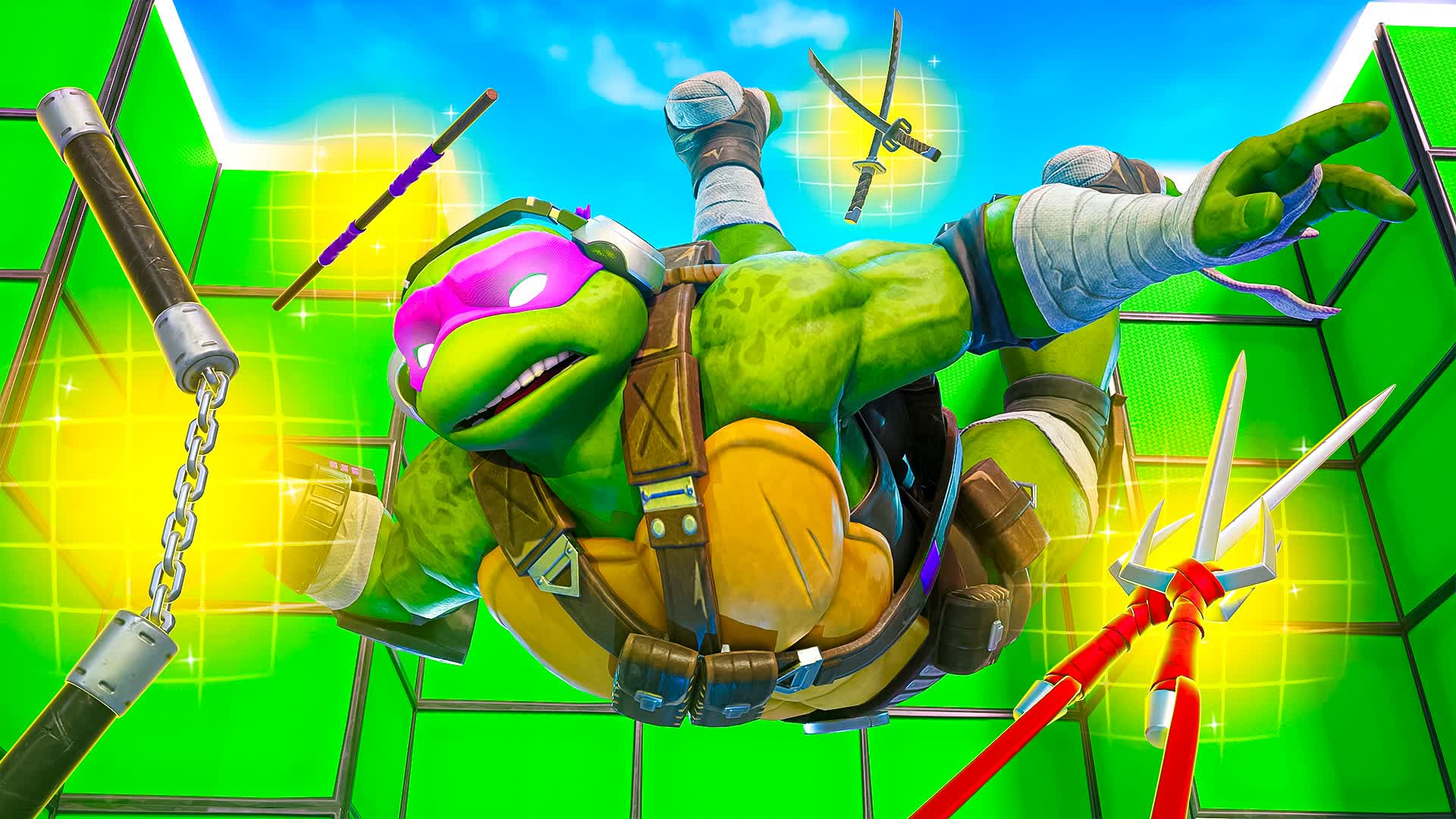 TMNT⭐️ ALL WEAPONS - FREE FOR ALL FFA 7288-4315-3923 by fgrl - Fortnite Creative Map Code ...