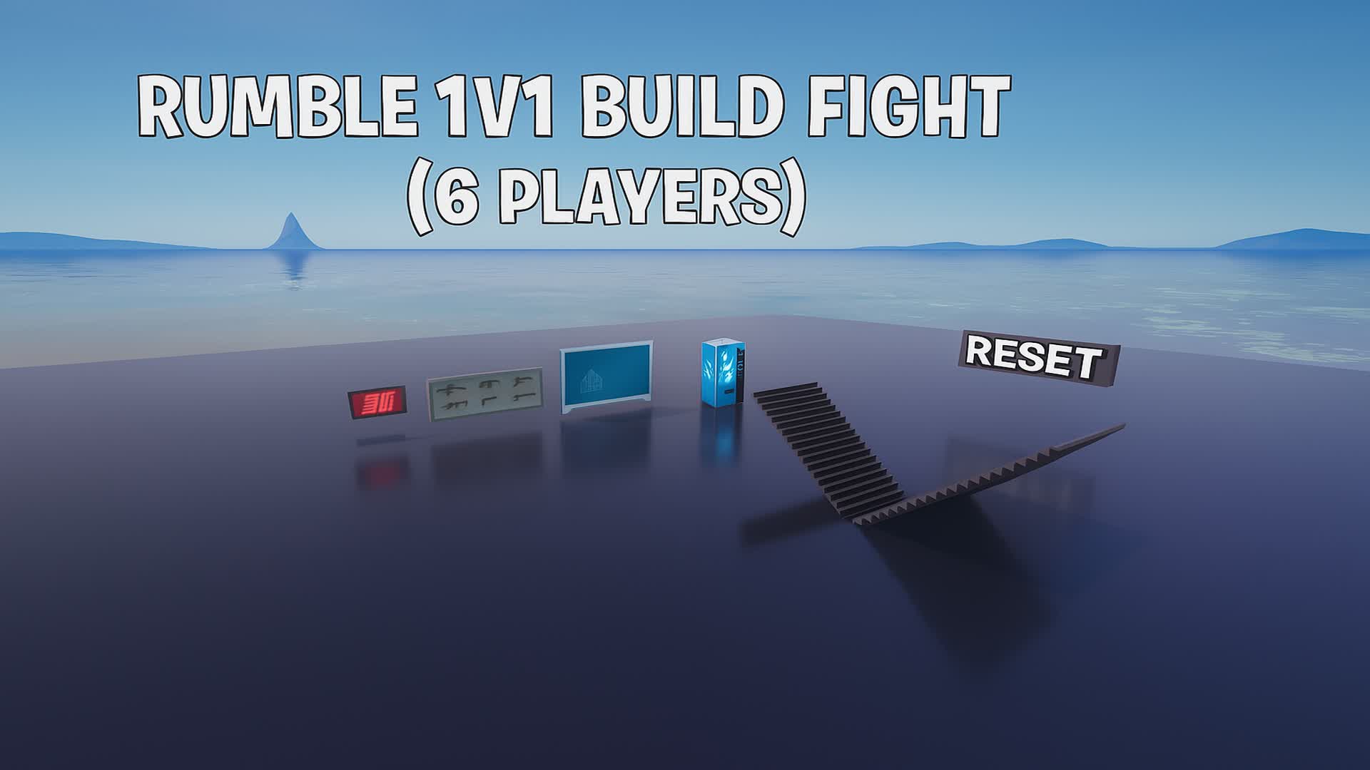 Rumble Build Fight ( 6 Players ) 5838-0421-7271 by rumble2x - Fortnite