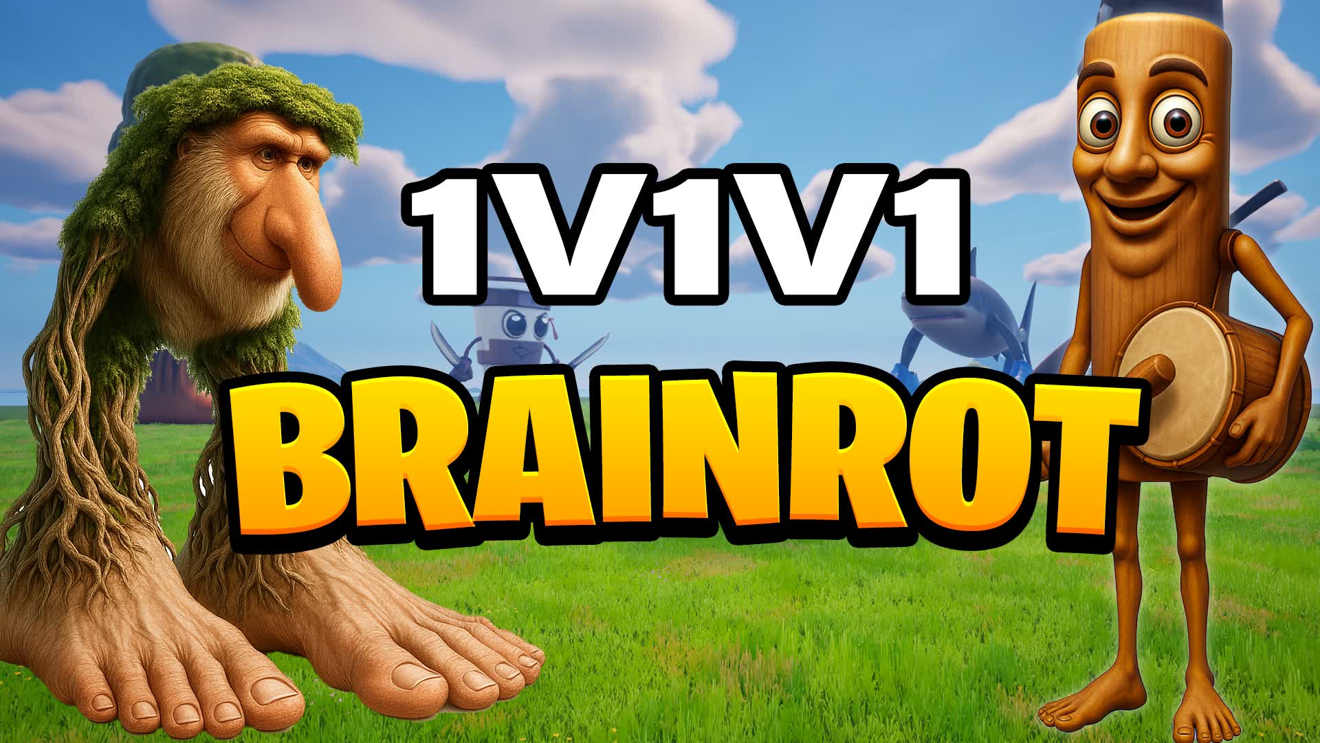 1V1V1 BRAINROT REALISTICS - FFA ZONEWARS 9119-9823-8999 by 1v1-a-zone ...