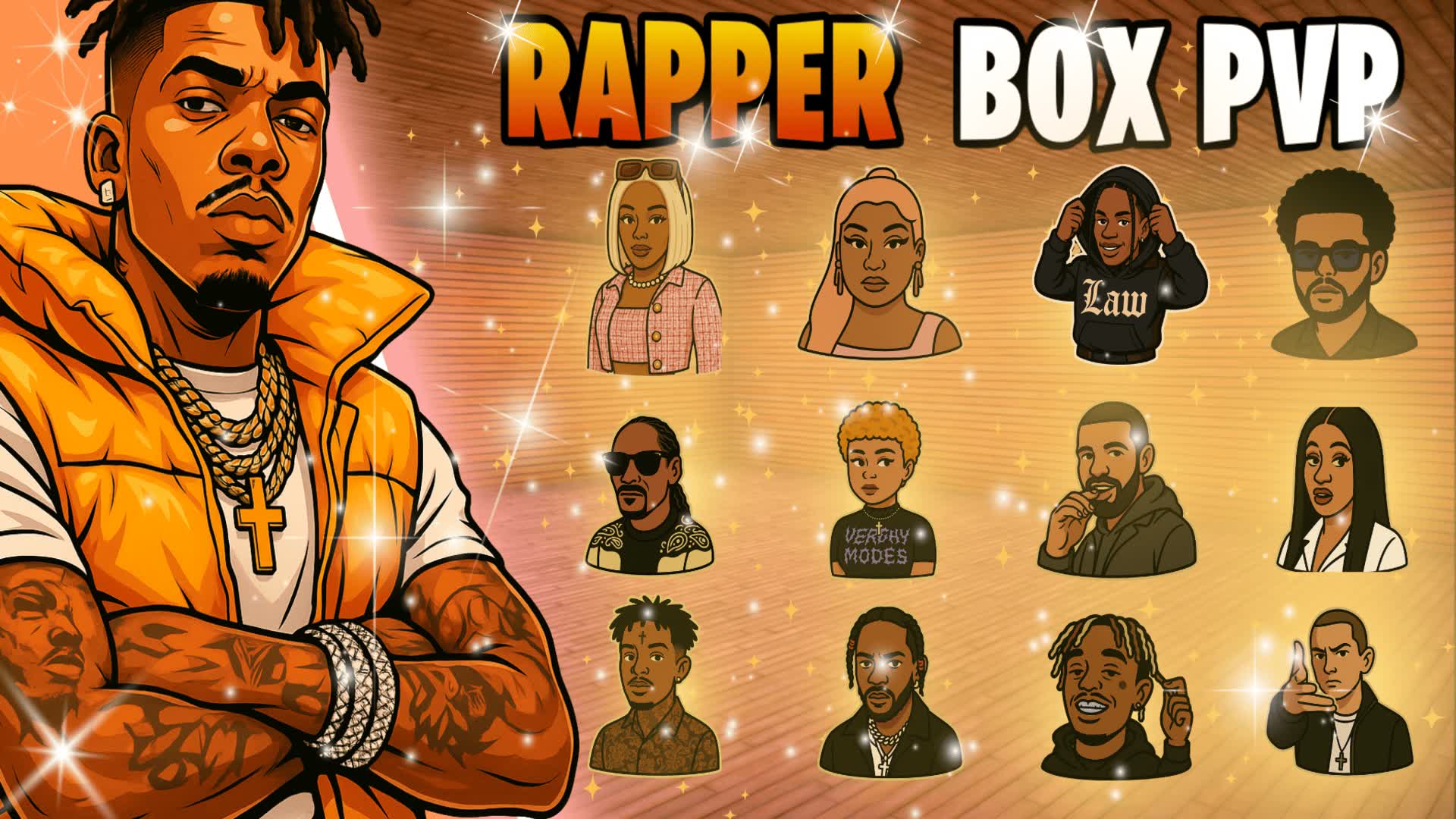 RAPPER BOX PVP 🎤 5794-6334-4538 by knusperkeks - Fortnite Creative Map ...