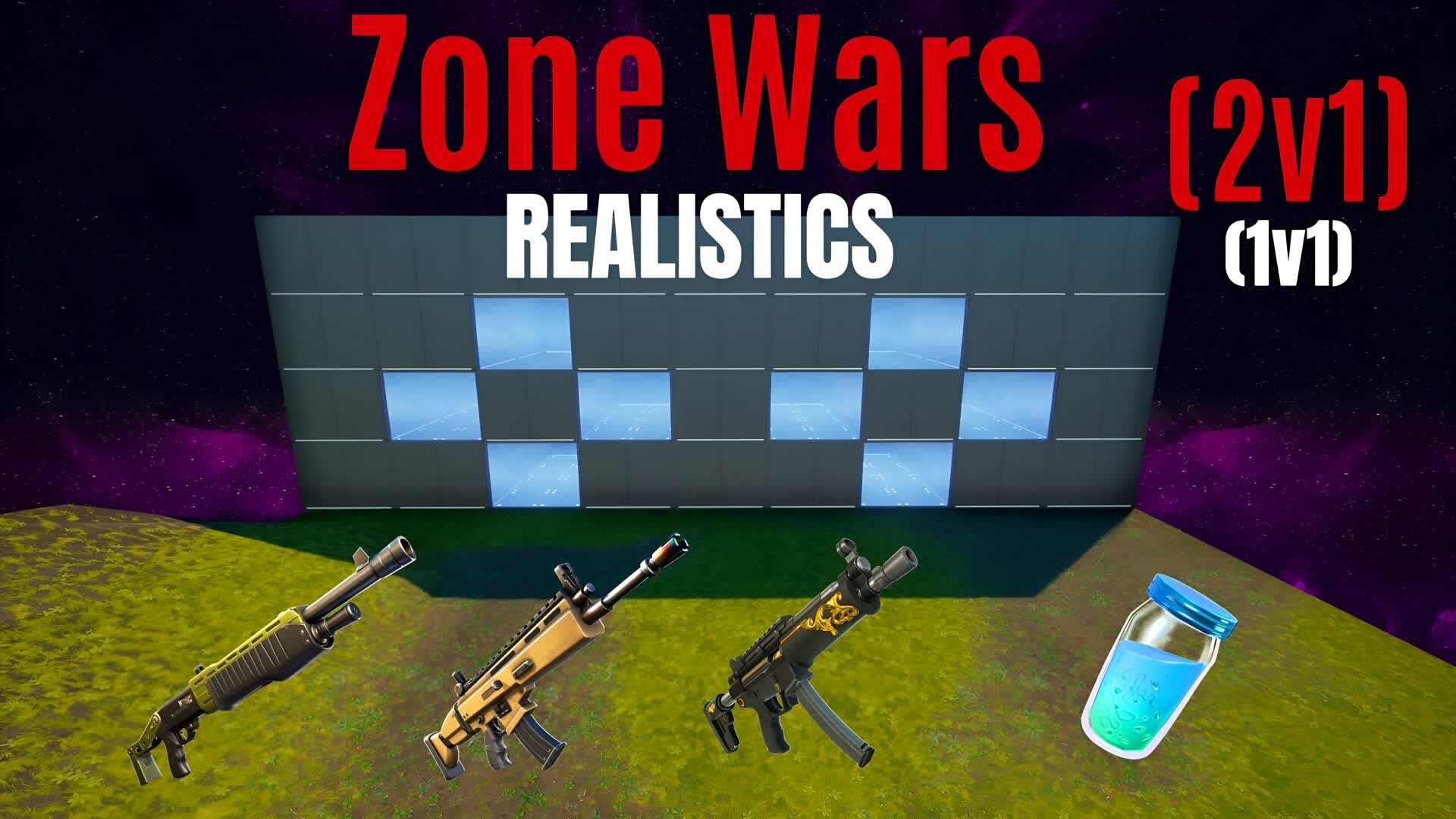 SPEED REALISTICS ZONE WARS [2V1-1V1] 7752-4598-6428 by rf7 - Fortnite Creative Map Code ...