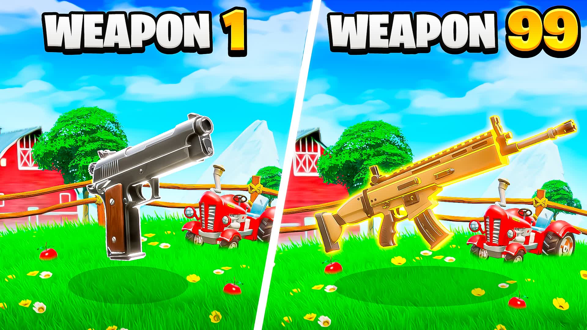 FARM NIGHT RANDOM GUN GAME 🌽 4794-0608-8142 by drink - Fortnite ...