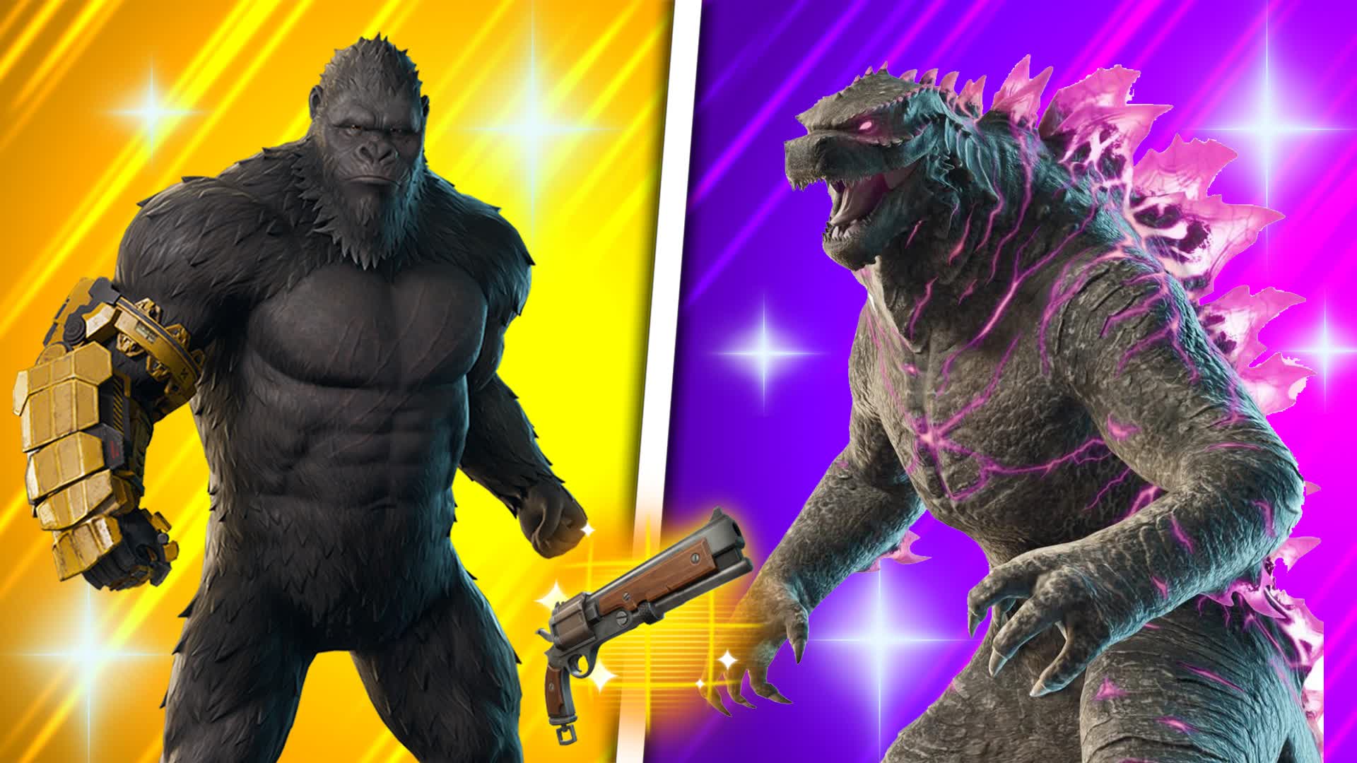 GODZILLA VS KONG 🏆 ONE SHOT🎯 0314-6911-8042 by qwg - Fortnite Creative ...