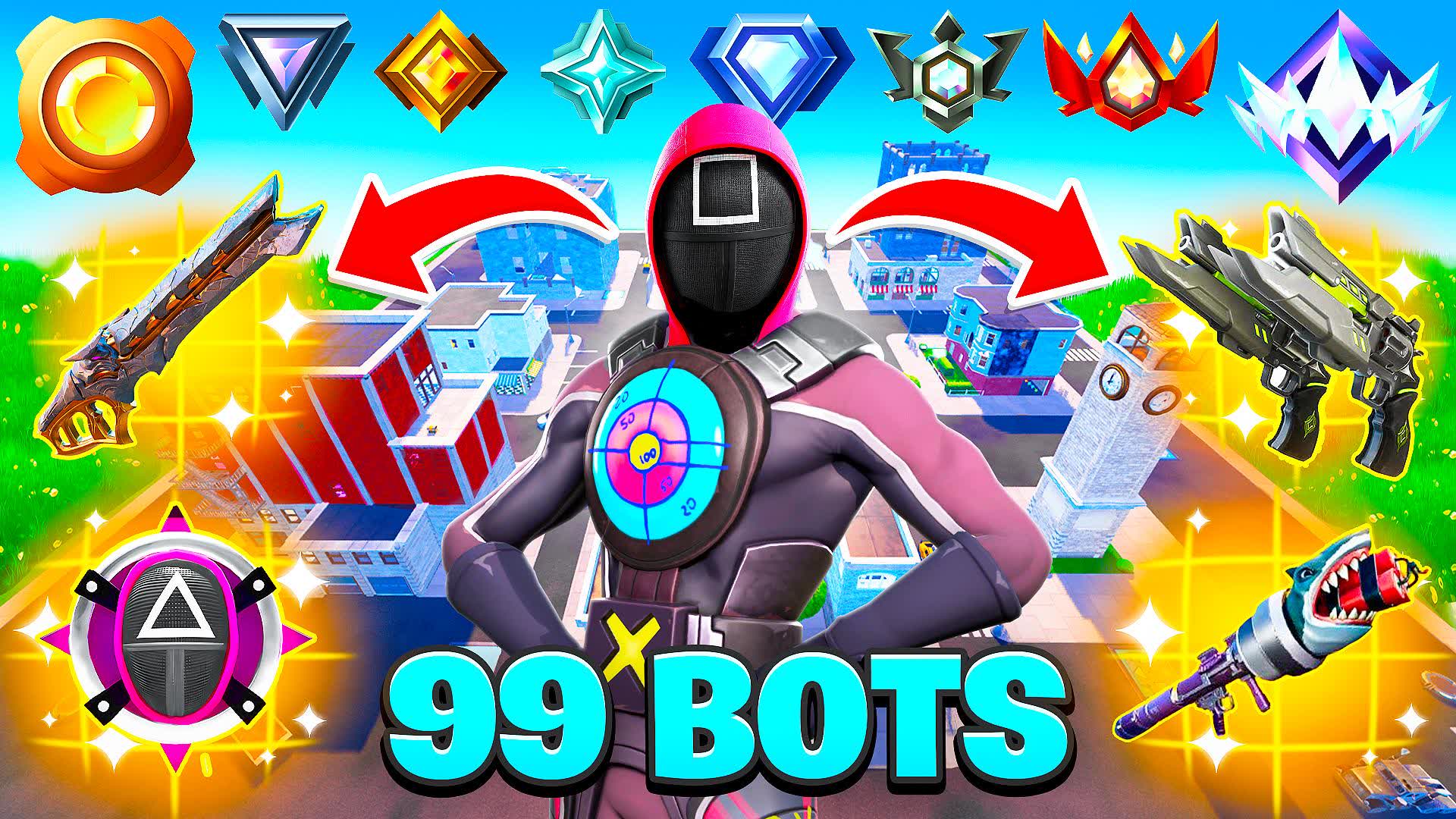 99 BOTS RANKED 1379-3378-5090 by seykoo - Fortnite Creative Map Code ...