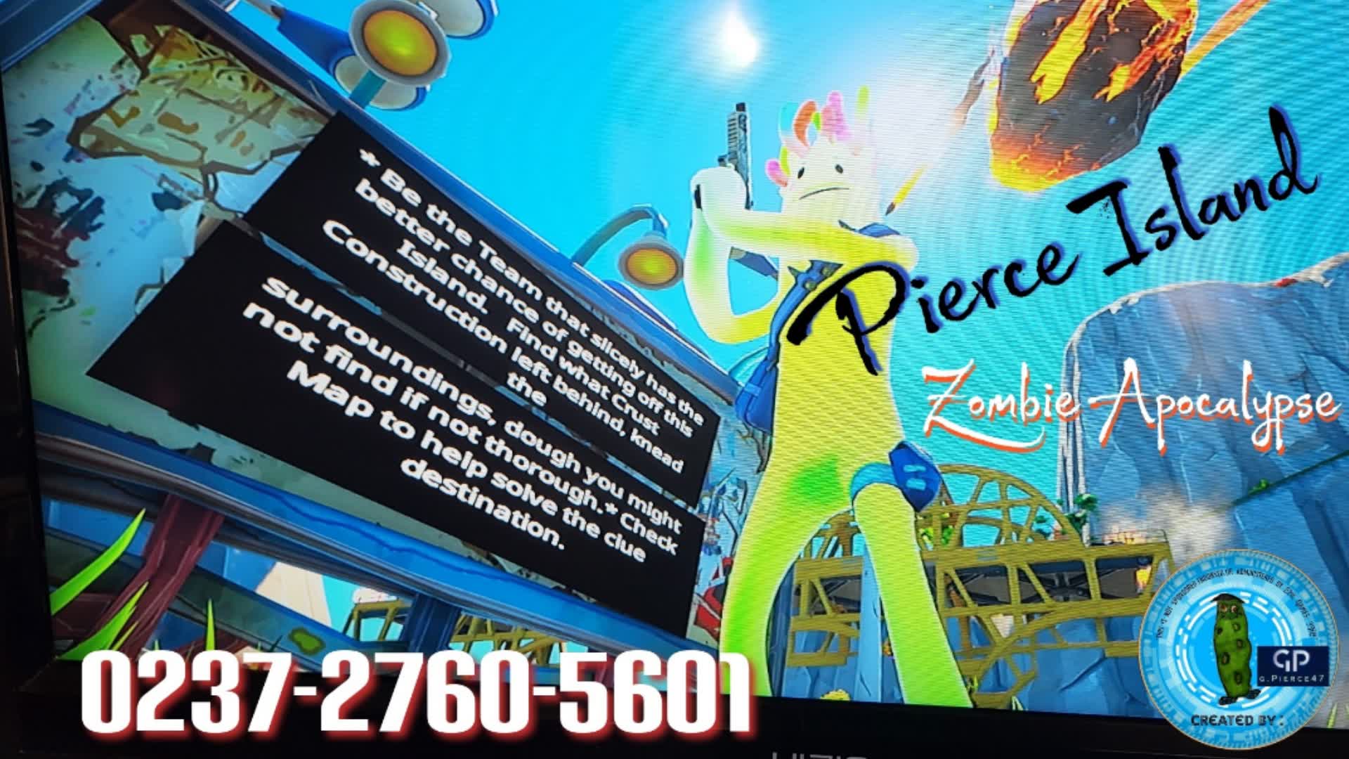 Pierce Island ( Zombie Apocalypse) 0237-2760-5601 by g.pierce47 ...