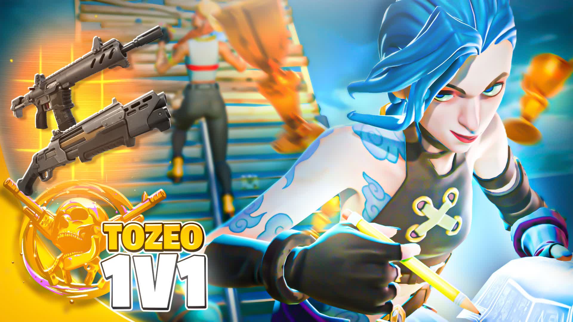 TOZEO 1V1 MAP 6463-9535-8938 by sebakira1g - Fortnite Creative Map Code ...