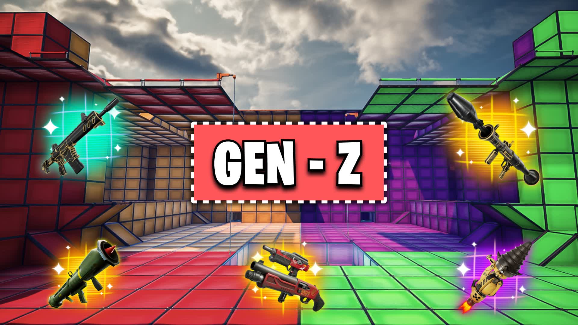 GEN-Z WAR ️ 2005-7128-2062 by mohmen789 - Fortnite Creative Map Code ...