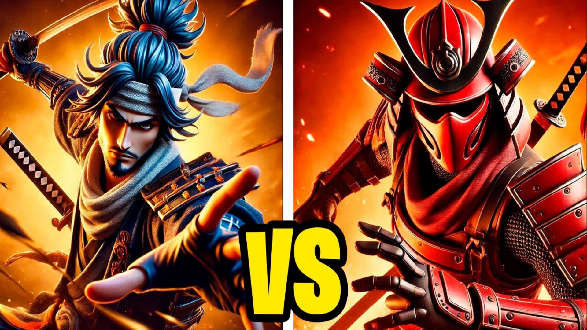 🔴SAMURAI VS RONIN🔵 9412-3677-5947 by marw - Fortnite Creative Map Code ...
