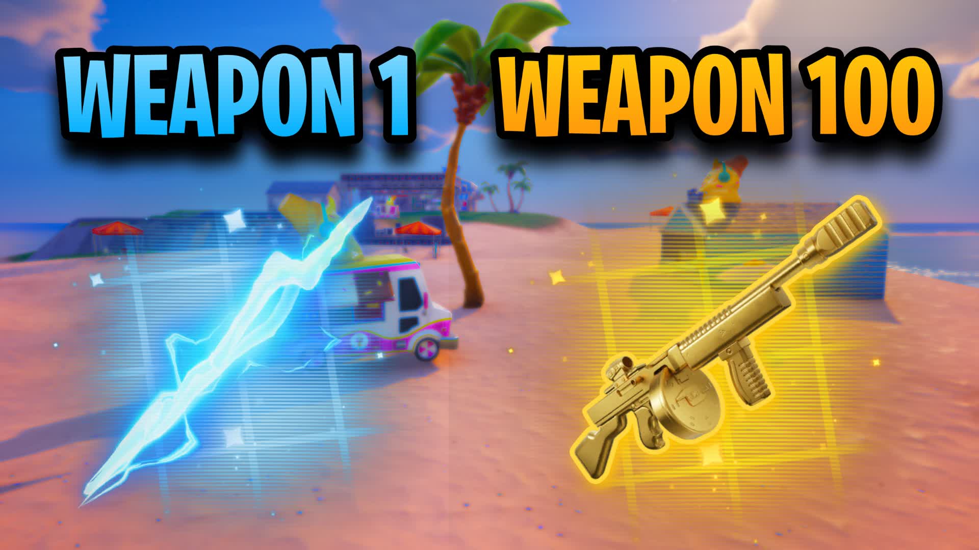 🏖️ SUMMER GUN GAME 🔫 6687-7206-2274 من ابتكار hjille - Fortnite