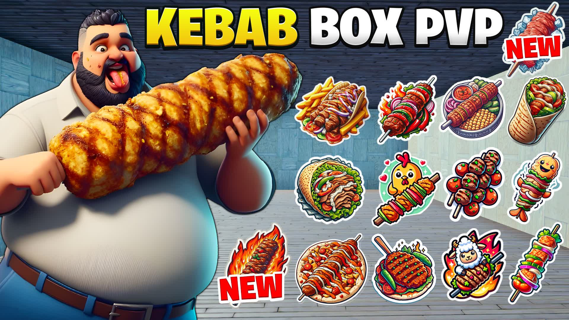 KEBAB BOX PVP📦 8524-7842-2945 par keebabb - Fortnite