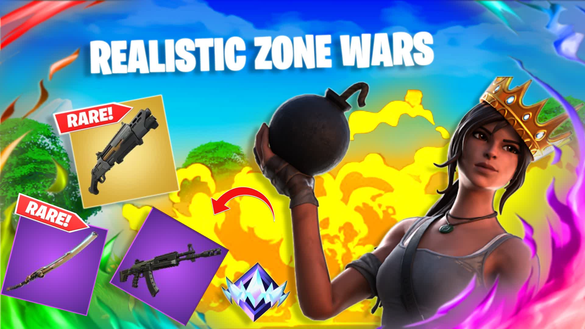 ⭐Realistic Zone Wars Solo ⭐ 7033-9829-5617 by enigma_ew - Fortnite