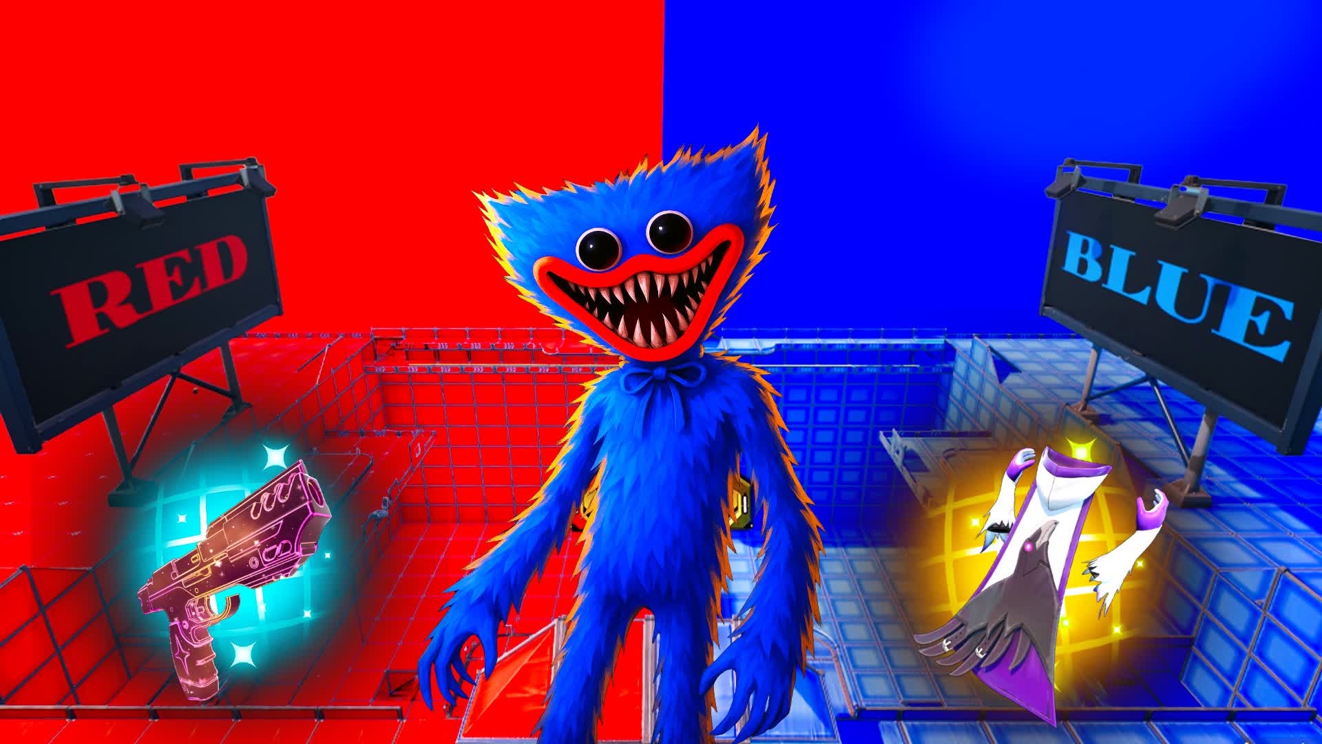 POPPY RED VS BLUE PLAY TIME 🔴🔵 2322-1122-4965 by r33d7 - Fortnite ...