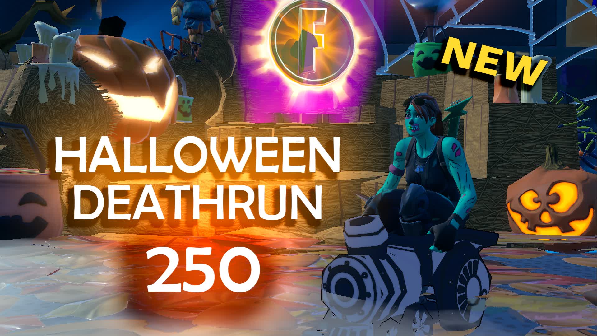 🎃250 LEVEL HALLOWEEN DEATHRUN🎃 1743-3608-6084 by gramin - Fortnite Creative Map Code - Fortnite.GG