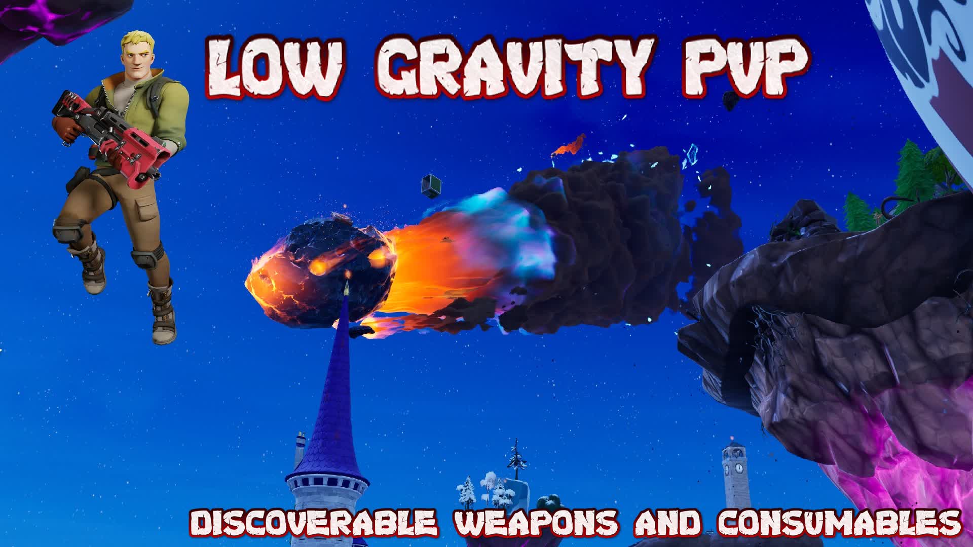 Low Gravity PVP 1248-5777-5627 by 70gapoc - Fortnite Creative Map Code - Fortnite.GG