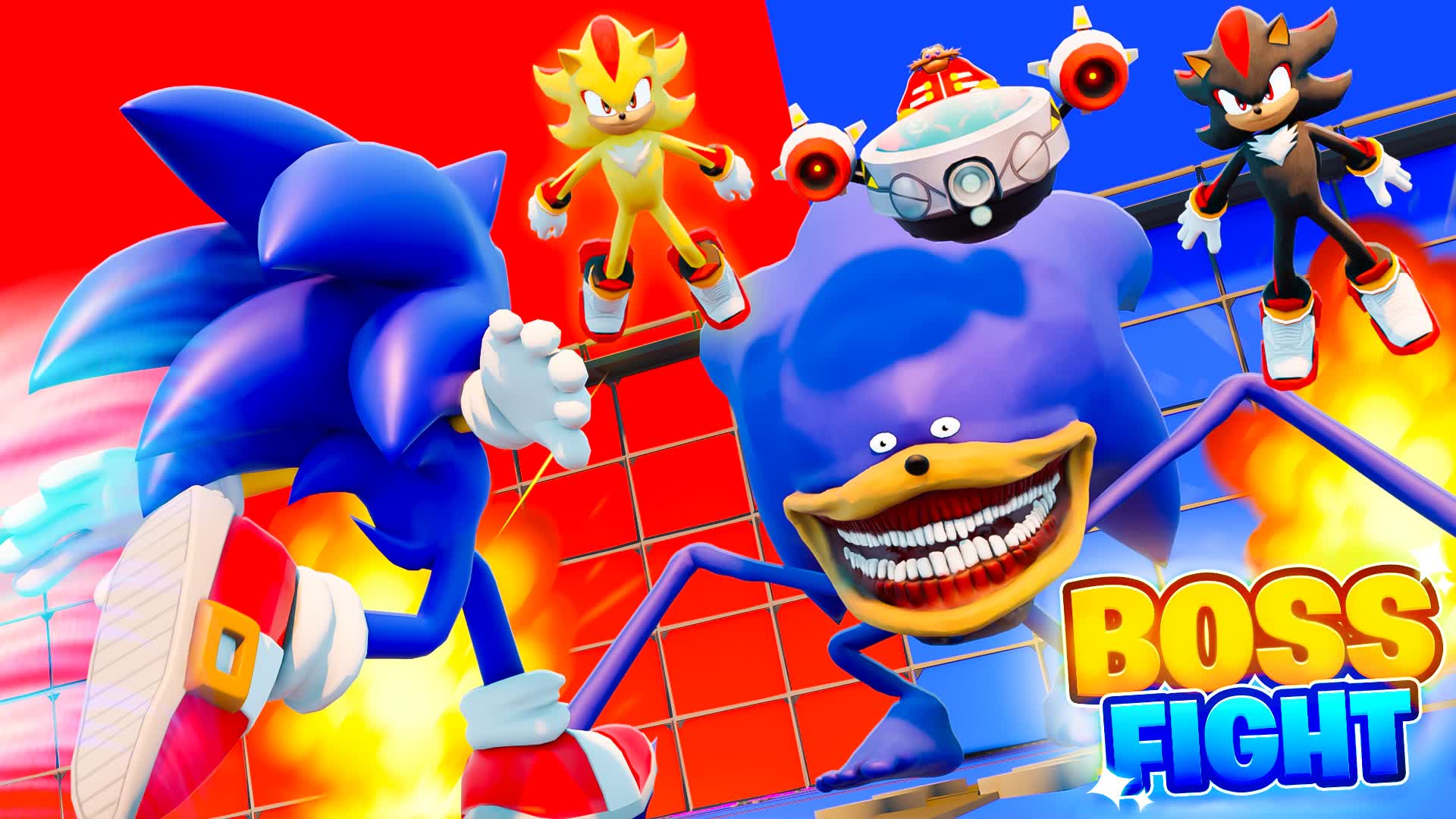 SONIC VS SHADOW 🔴🔵 BOSS FIGHT 9797-2200-1724 by supreminho - Fortnite ...