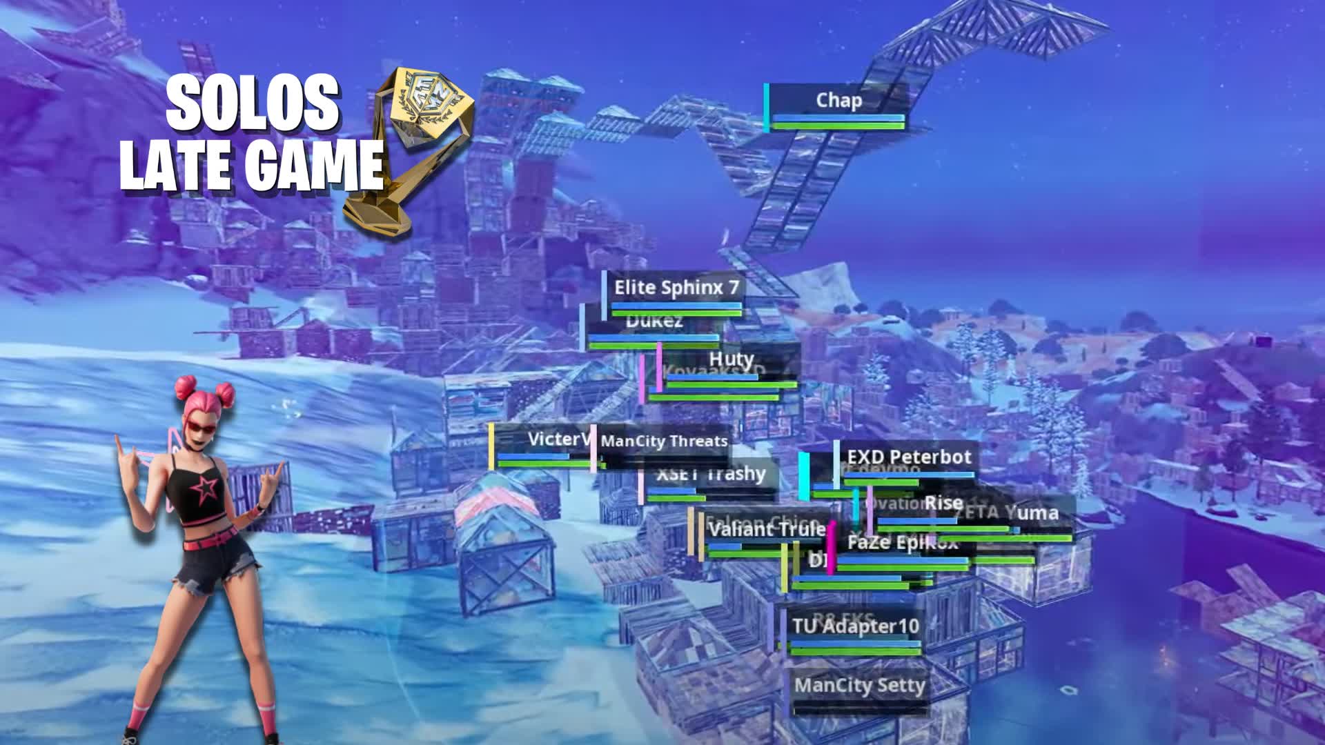 SOLO LATE GAME 0763-1915-9470 by gigo13 - Fortnite Creative Map Code - Fortnite.GG