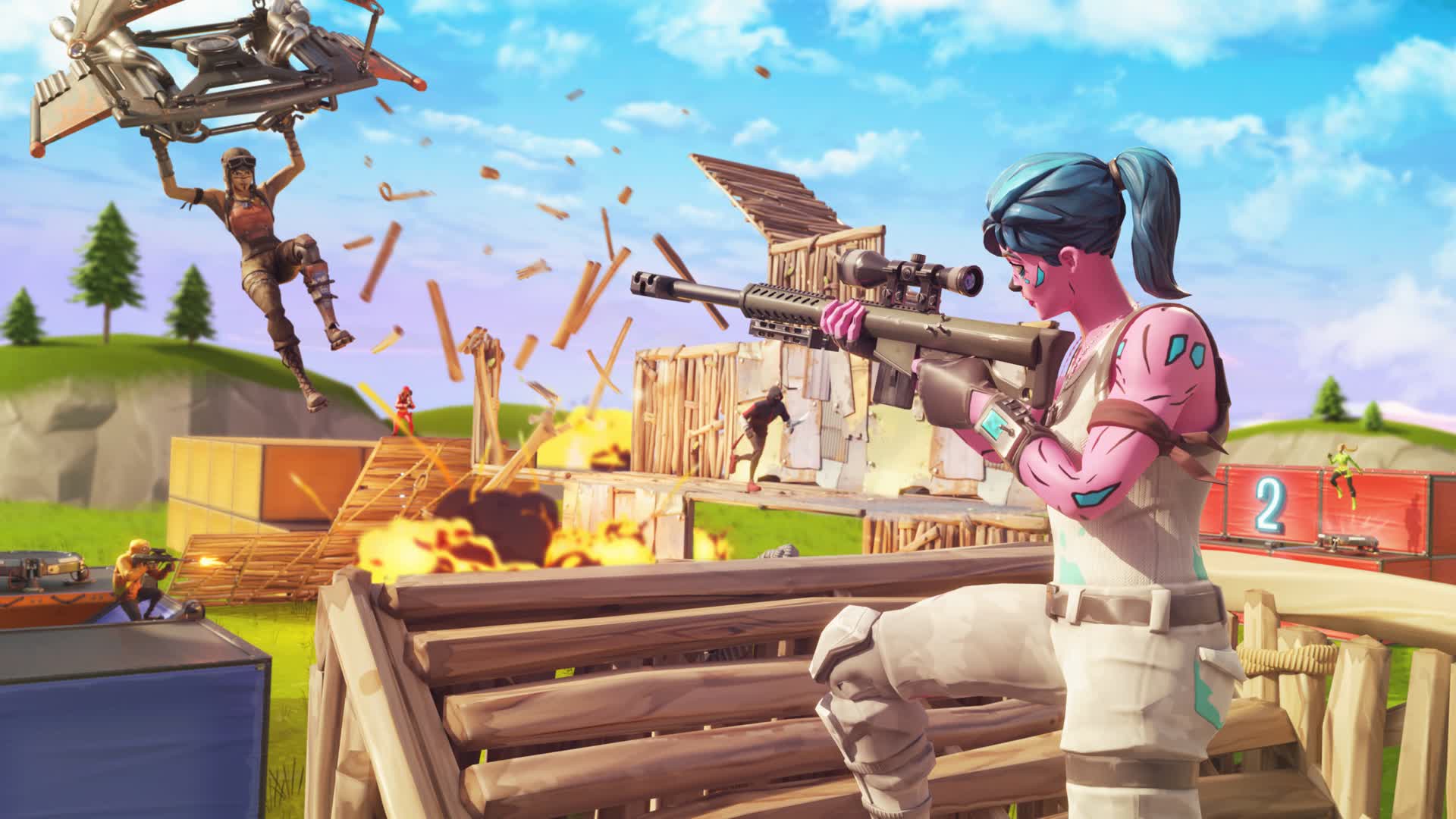 Free for all with exotics 1221-7172-0182 by bigdino - Fortnite Creative ...