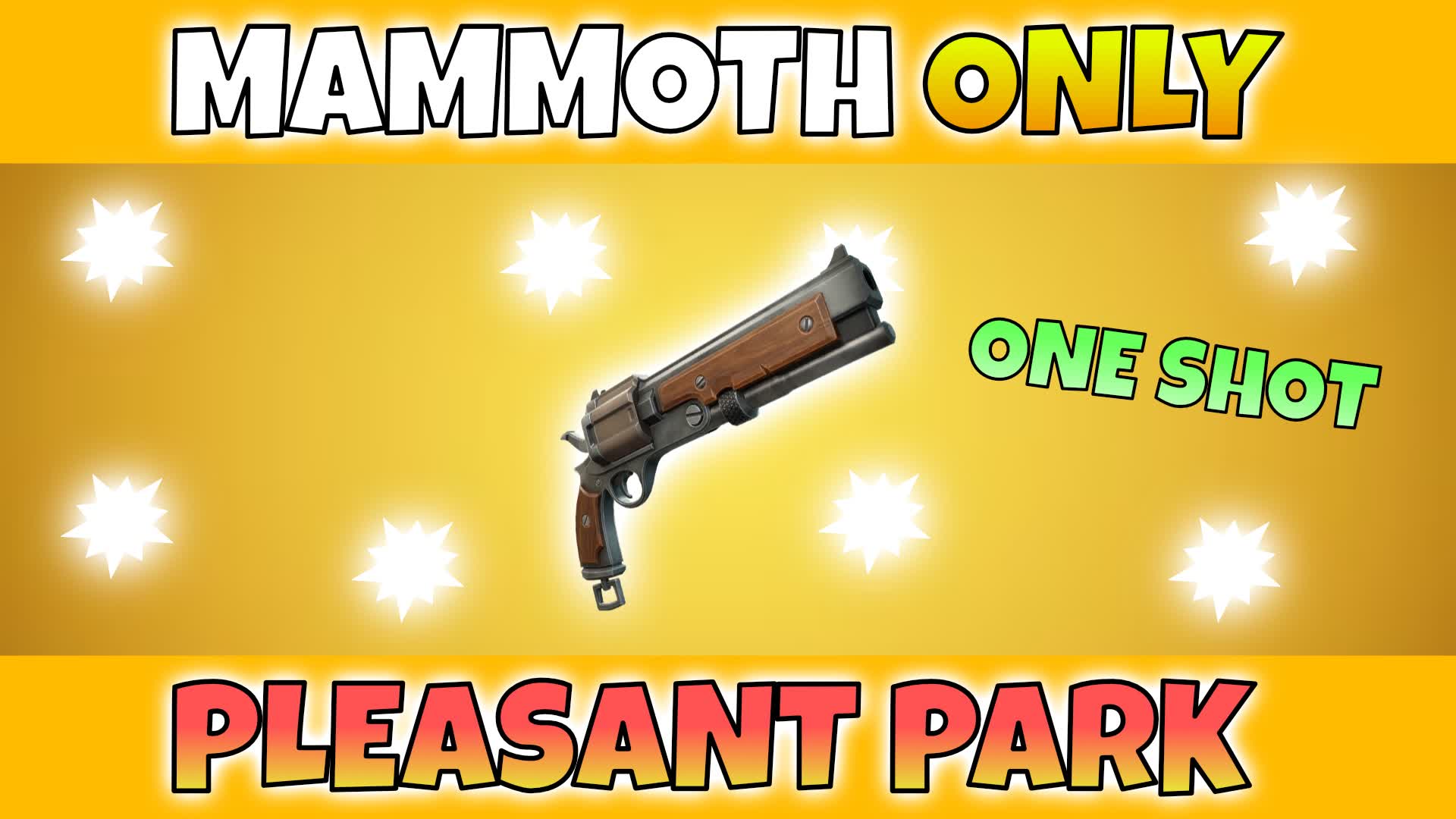 MAMMOTH PISTOL ONLY 🎯 ONE SHOT 1854-7598-0050 by xyvek - Fortnite ...