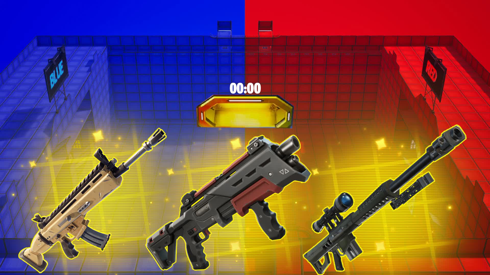 NEW ⭐️ CRAZY RED VS BLUE 🔴🔵 (NEW) 3958-8391-2582 by troloko1 - Fortnite