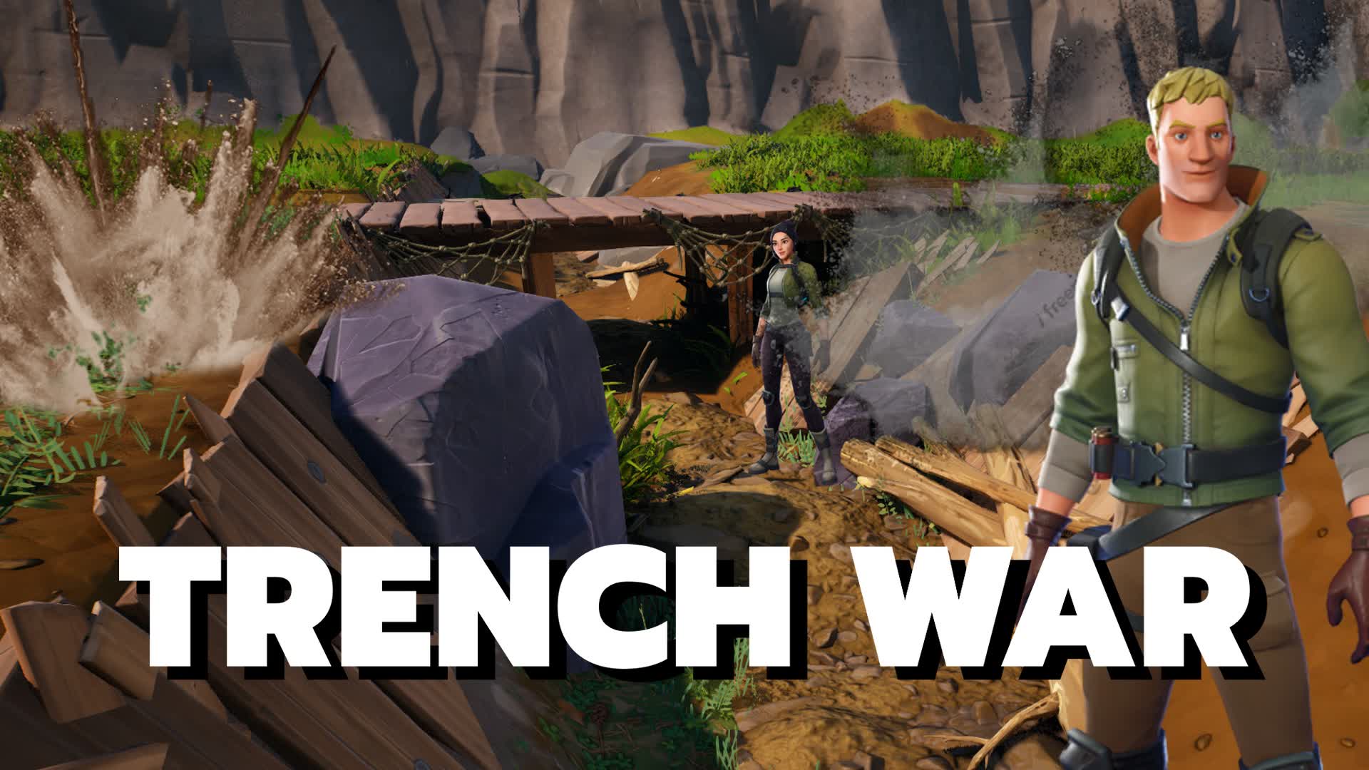 Trench War 8750-1822-2242 by outstanding - Fortnite Creative Map Code ...