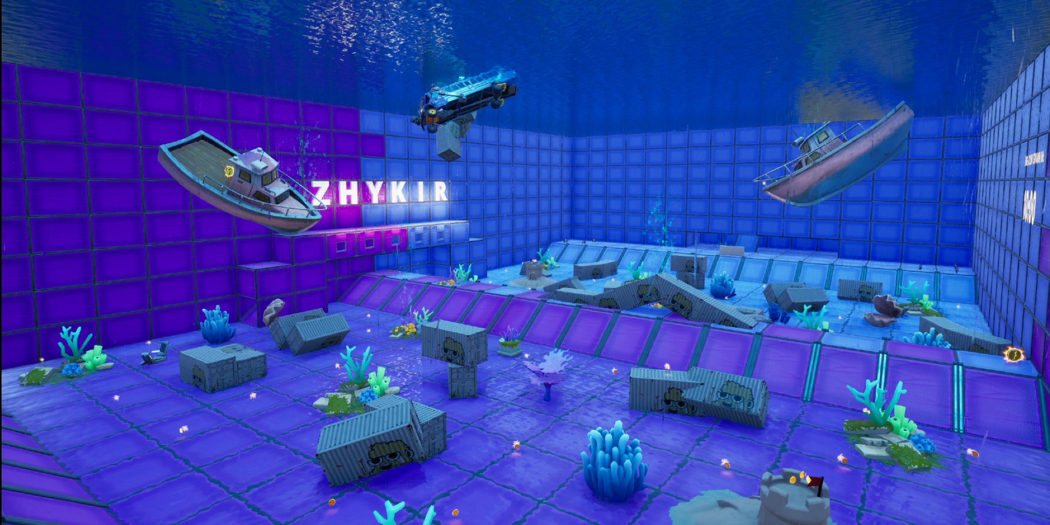 UNDERWATER - [PURPLE VS BLUE] ZERO BUILD 4859-8823-5888 by zhykir ...