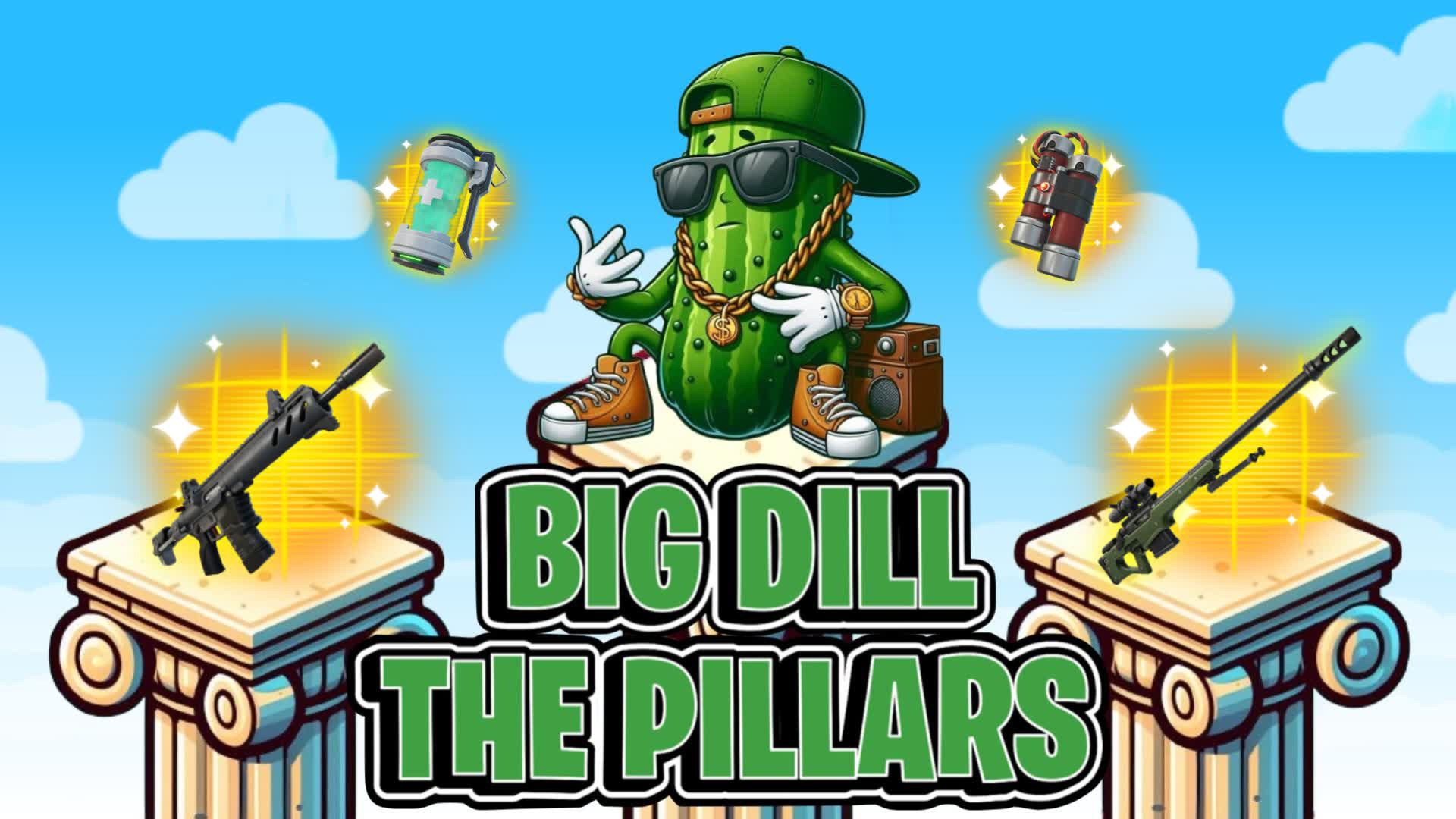 BIG DILL PILLARS! 🥒 6165-5960-6841 by riky - Fortnite Creative Map Code ...