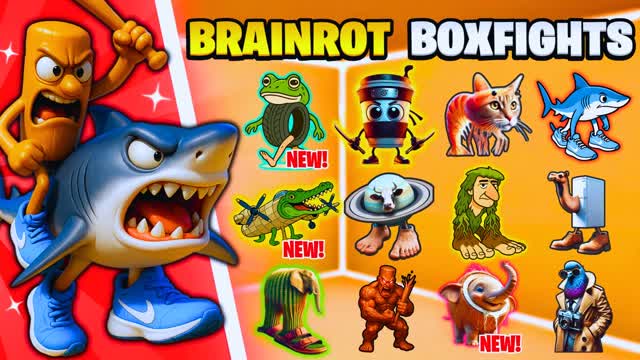 🤣BRAINROT ALL WEAPONS 1V1 🔥DRIVE 1049-9735-4448, de epicwander — Fortnite