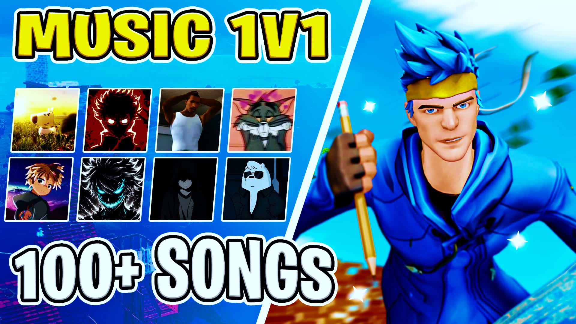 BEST MUSIC 1V1 🎵[100+ SONGS] 0471-4501-3922 by kandzy123 - Fortnite Creative Map Code - Fortnite.GG