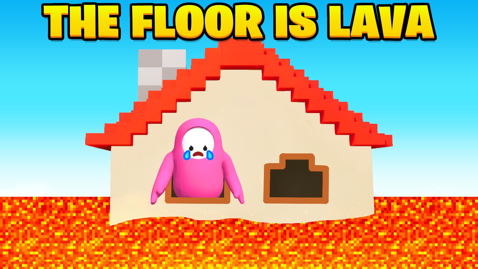 THE FLOOR IS LAVA FALL GUYS 🔥 2070-3262-5617 by oncreative - Fortnite