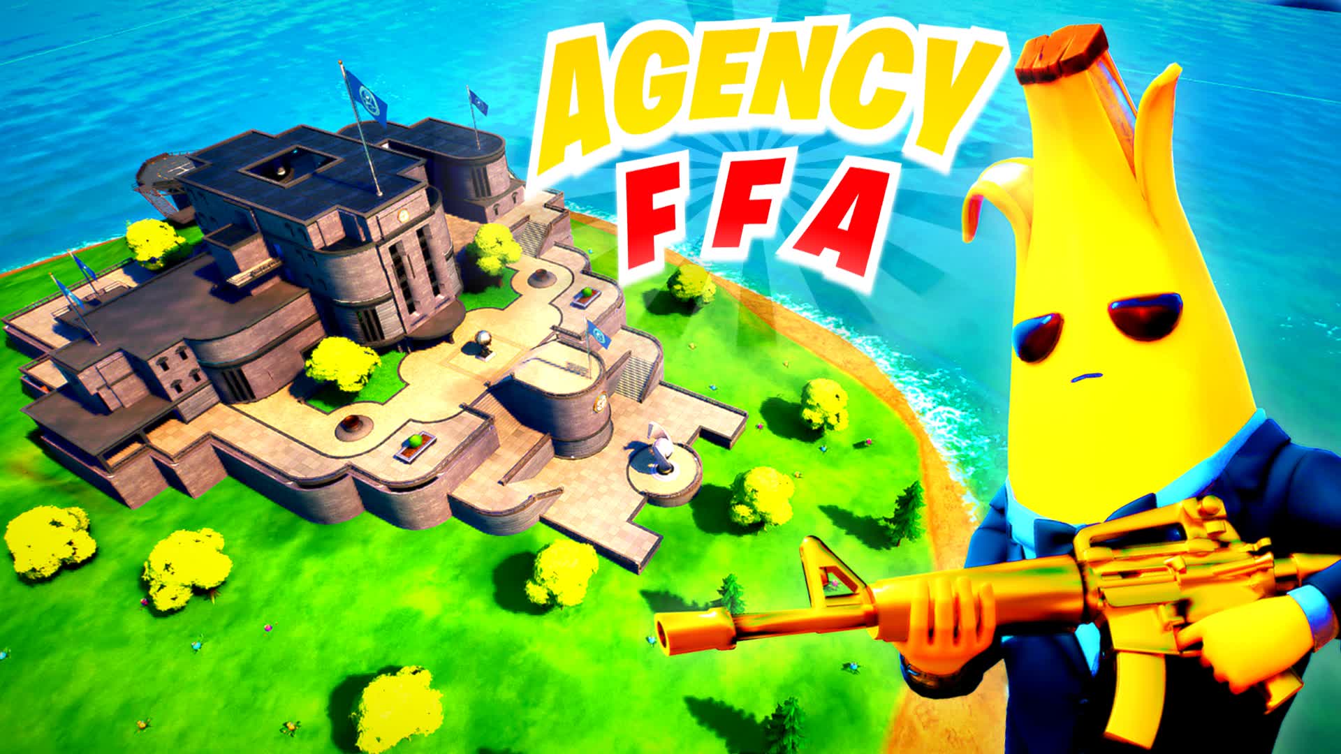 🏟️ THE AGENCY FFA 🏟️ 0296-7180-4050 by willykf - Fortnite Creative Map ...