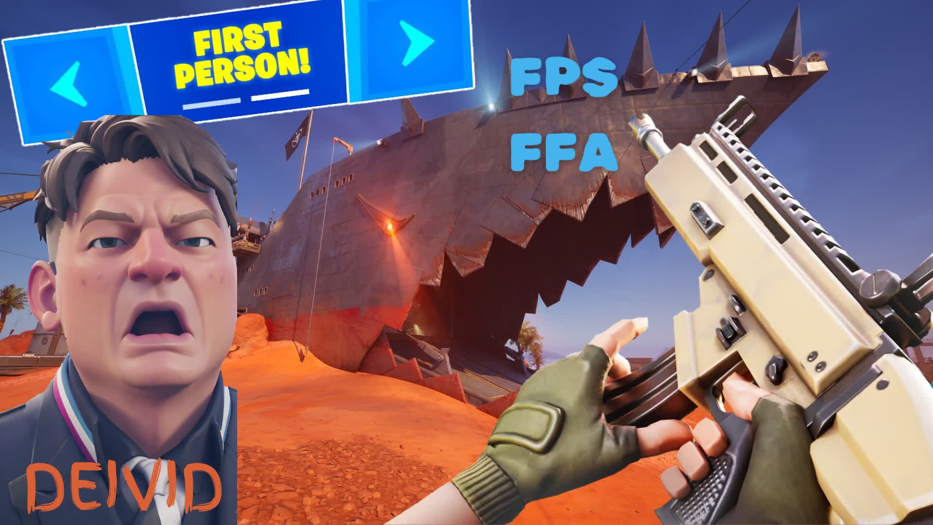 🔥DEIVID FIRST PERSON FFA🔥 0576-2074-4616 by lcvxz496 - Fortnite ...