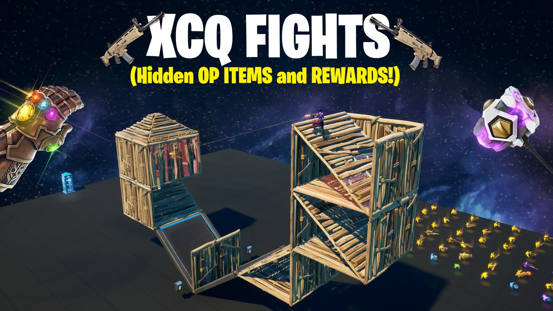 🥊XCQ FIGHTS💥🔍HIDDEN OP ITEMS!🤫 8863-3465-7372 by xcq - Fortnite Creative Map Code - Fortnite.GG