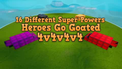 Heroes Go Goated 4v4v4v4 0435-0389-5091 by riftt - Fortnite Creative ...