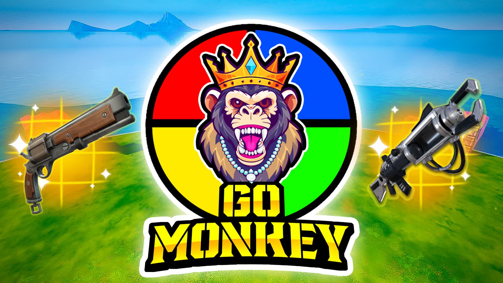 🐒 GO MONKEY ZONE WARS 💥 2233-2494-8053 by ivaar22 - Fortnite Creative Map Code - Fortnite.GG