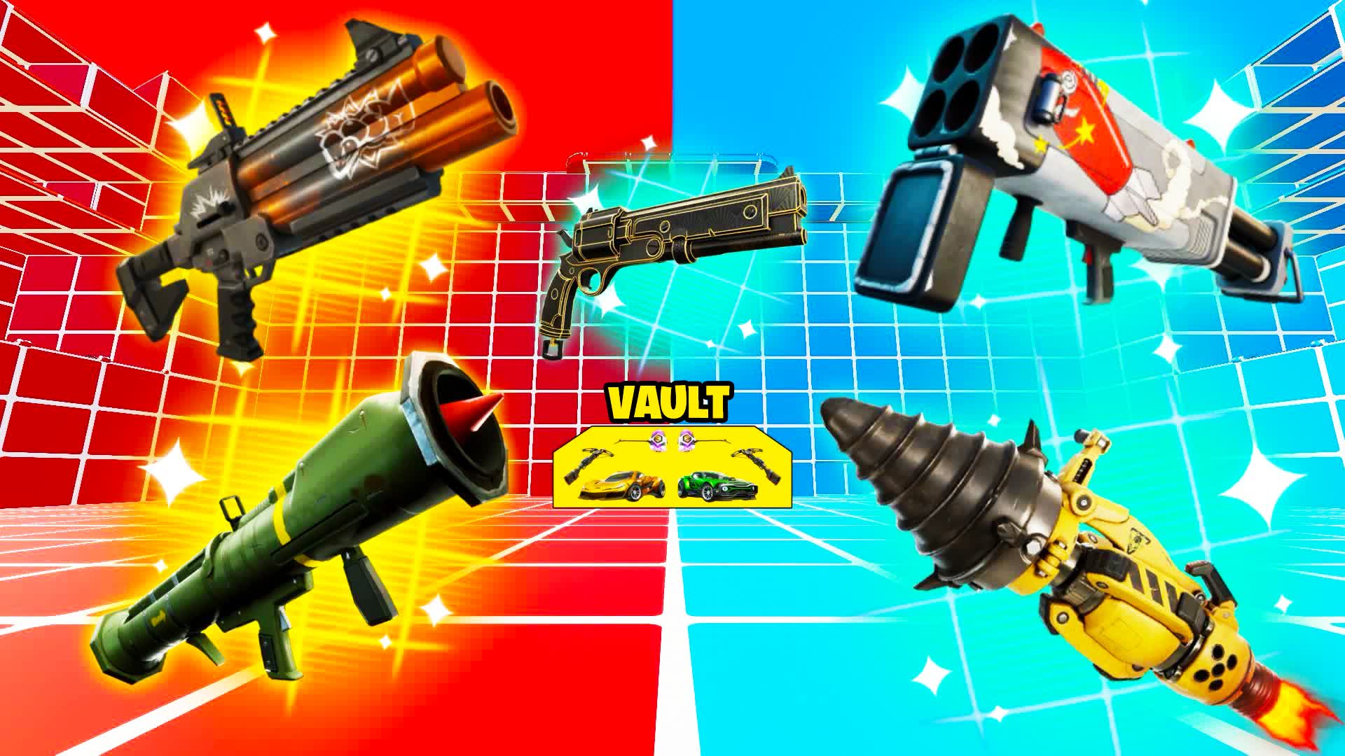 SUPER RED VS BLUE🔴🔵 9553-2369-3831 by popcho - Fortnite Creative Map ...