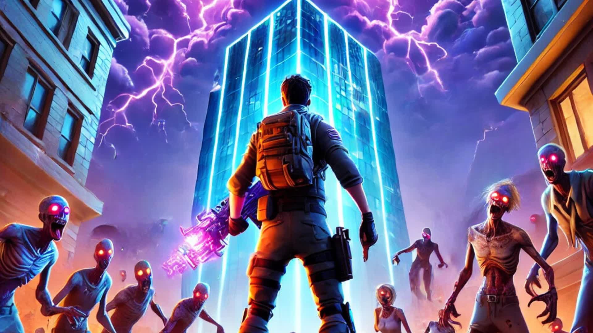 Zombie Siege 8018-2198-6602 by moom - Fortnite Creative Map Code ...