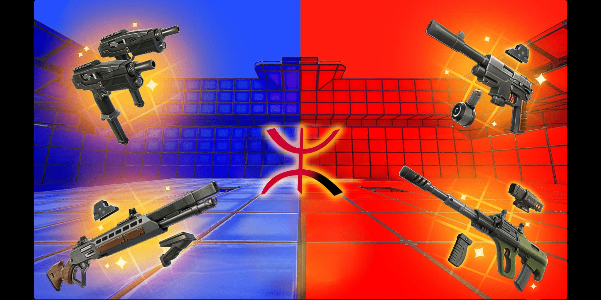 ULTRA RED VS BLUE 🔴🔵 3949-4595-7335 by chanaga - Fortnite Creative Map ...