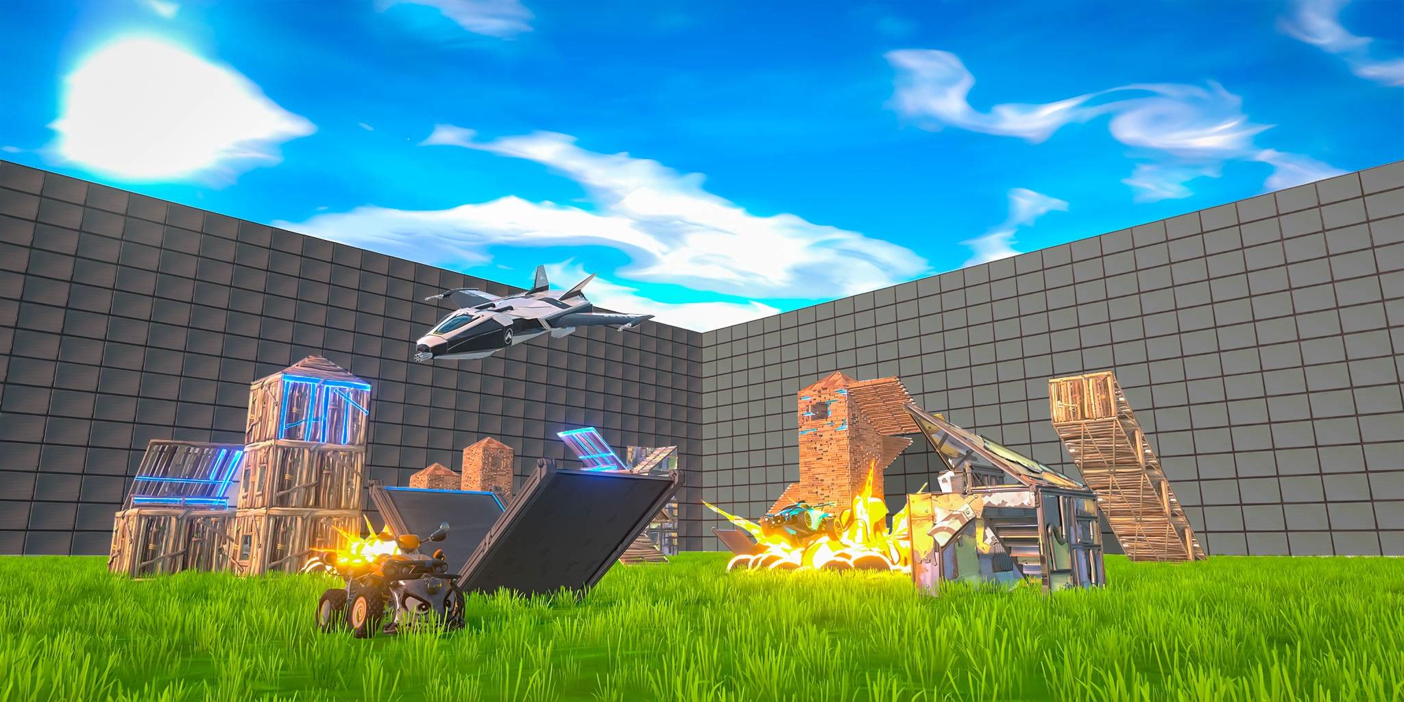 ULTIMATE 1V1 FFA - ALL GUNS & RIDES 8055-4799-0405 by nitrzrr - Fortnite Creative Map Code ...