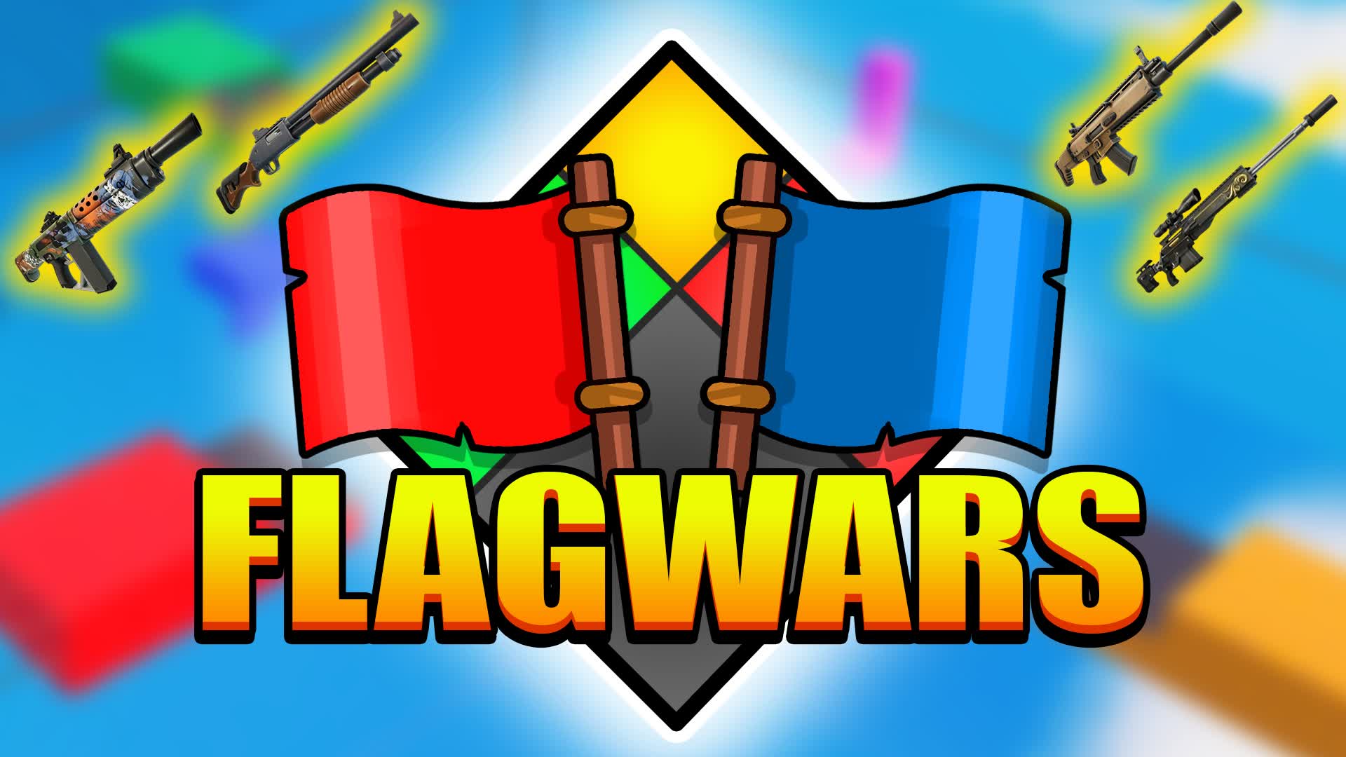 🚩 FLAG WARS 🚩 8696-9416-8958 by volvahit - Fortnite Creative Map Code - Fortnite.GG